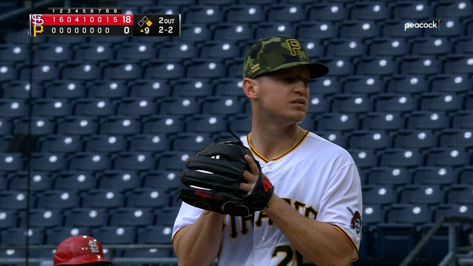 Josh VanMeter takes the mound for the final inning | 05/22/2022 ...