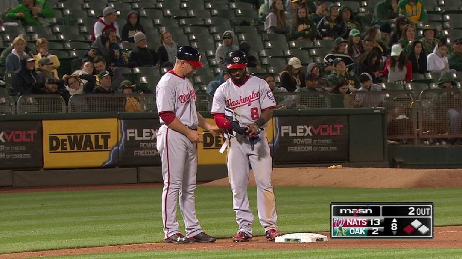 WSH@OAK: Goodwin lines a triple to center field | 06/02/2017 | MLB.com