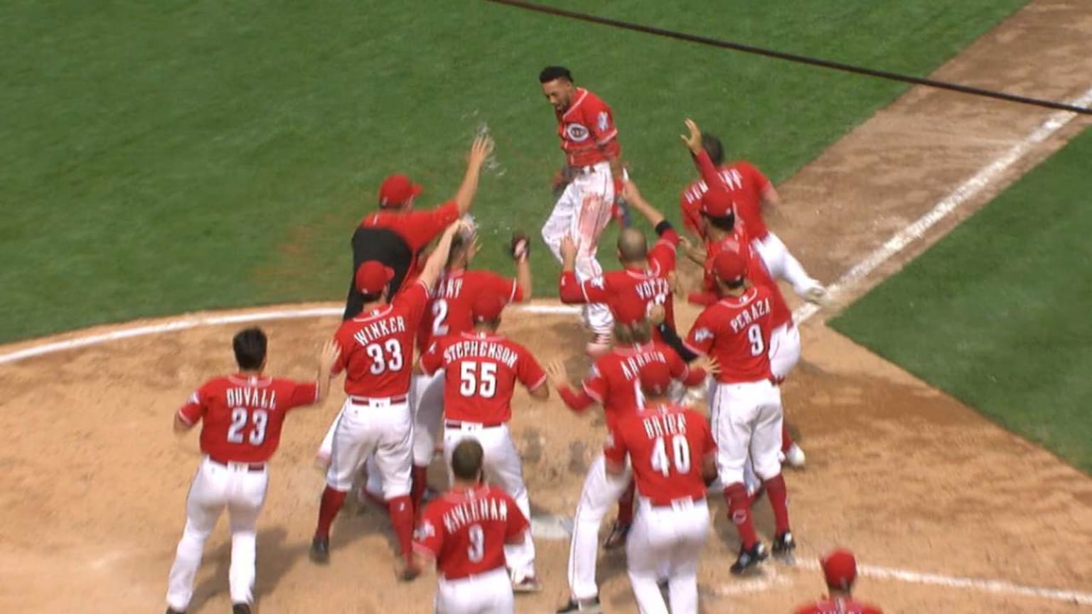 MIL@CIN: Hamilton walks it off with a solo homer | 09/04/2017 ...
