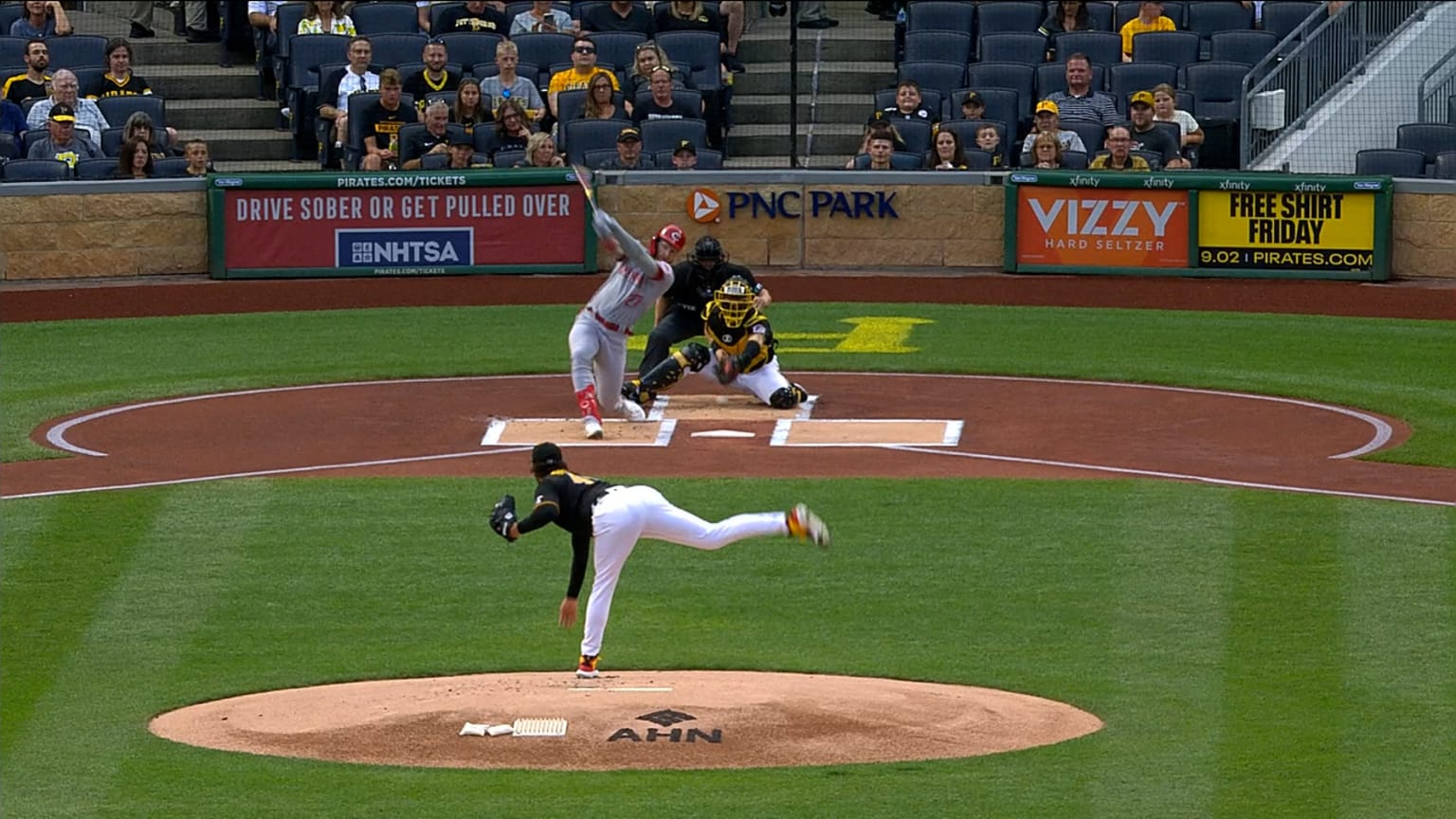 Tyler Beede fans Jake Fraley in the 1st inning | 08/20/2022 ...
