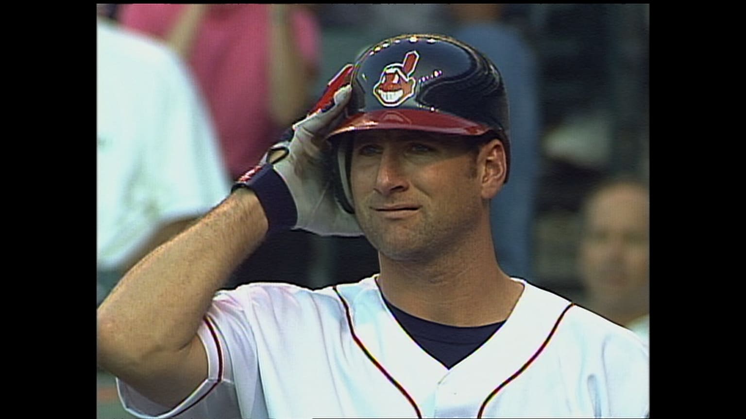 Charles Nagy forced to bat after Indians lose DH | 07/22/1999 | Kansas ...