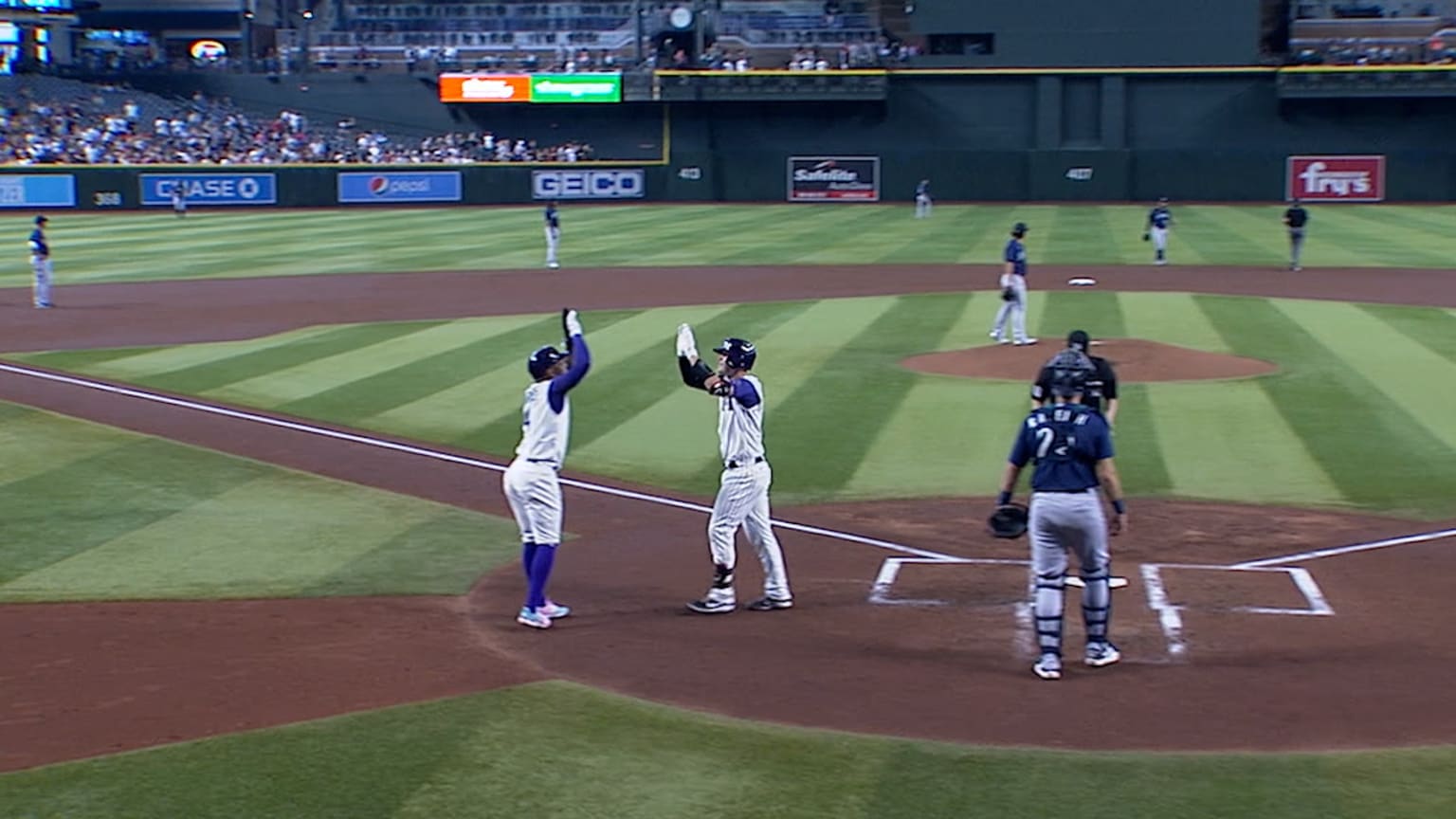 D-backs score four runs to take the lead in the 1st | 09/04/2021 ...