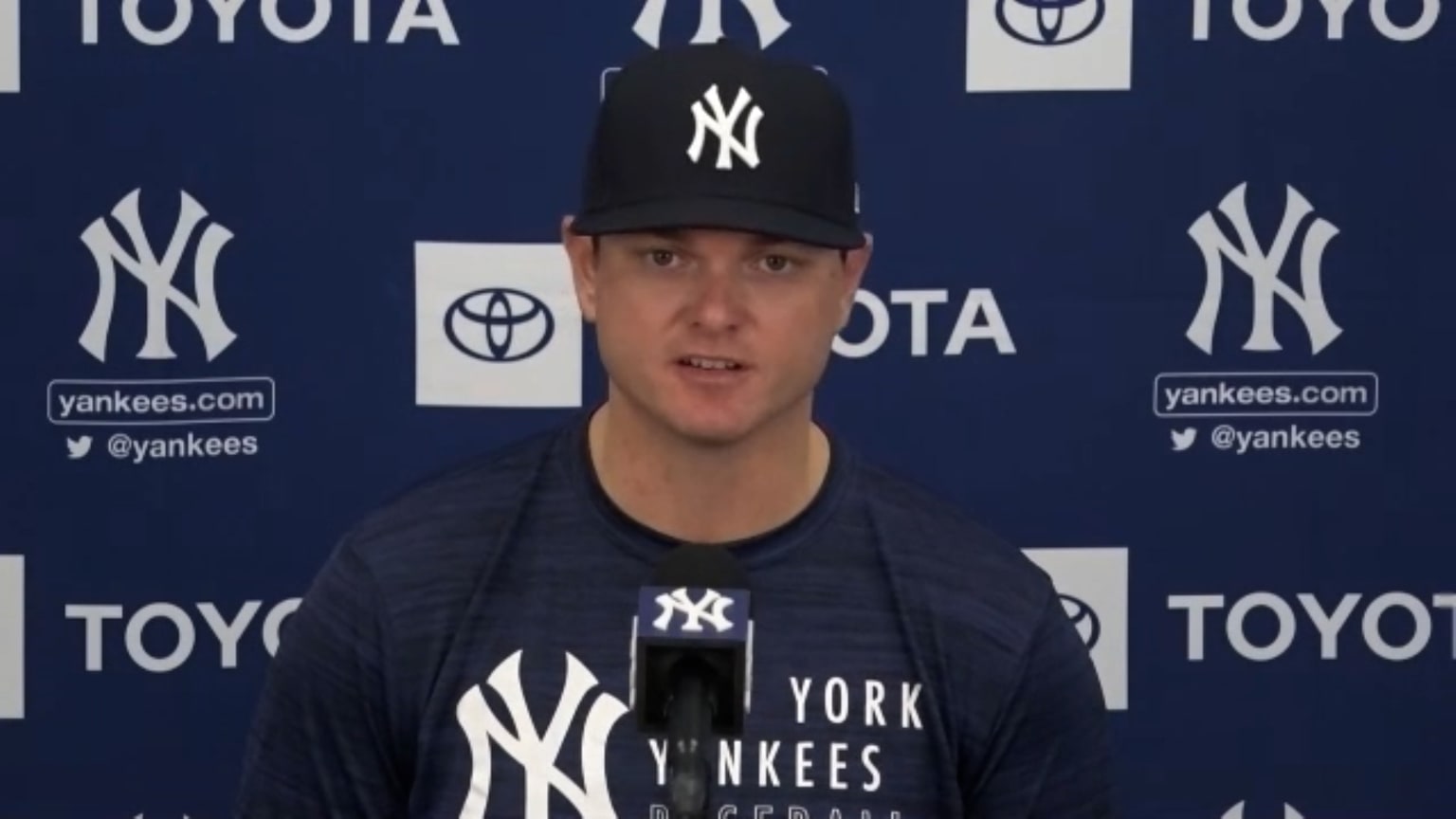 Justin Wilson talks about joining the Yankees | 02/25/2021 | Cincinnati ...