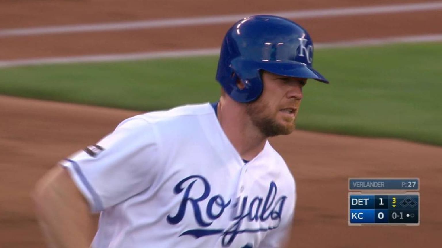 DET@KC: Moss rips a solo home run to right field | 07/19/2017 | Kansas ...