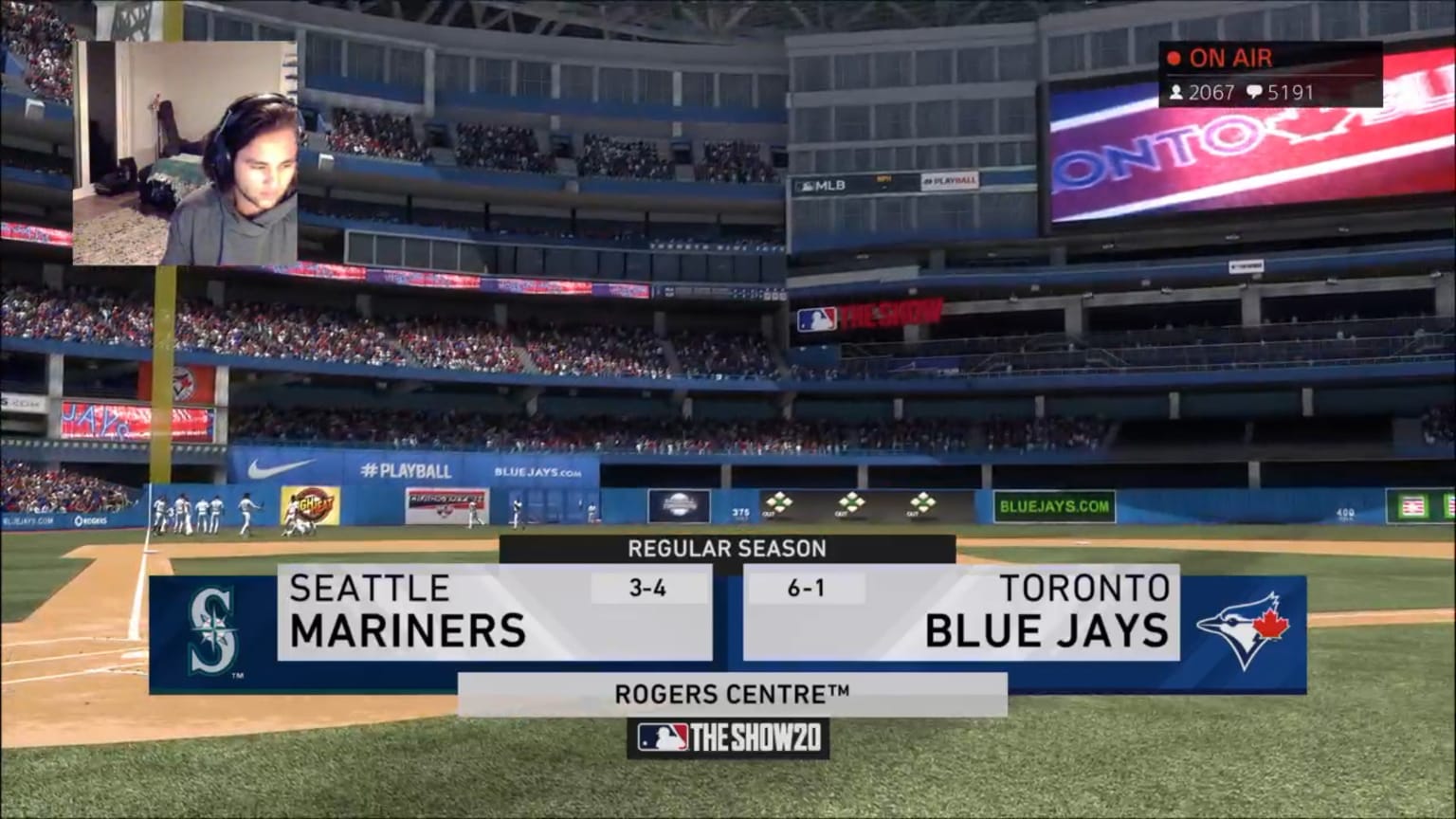 Bo Bichette vs. Carl Edwards Jr. in MLB The Show 20 | 04/15/2020 | MLB.com