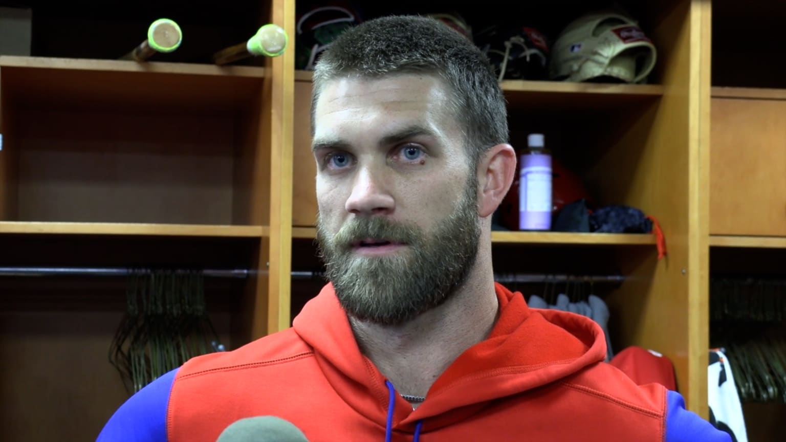 Bryce Harper on who he would like to see play LF | 03/14/2022 ...