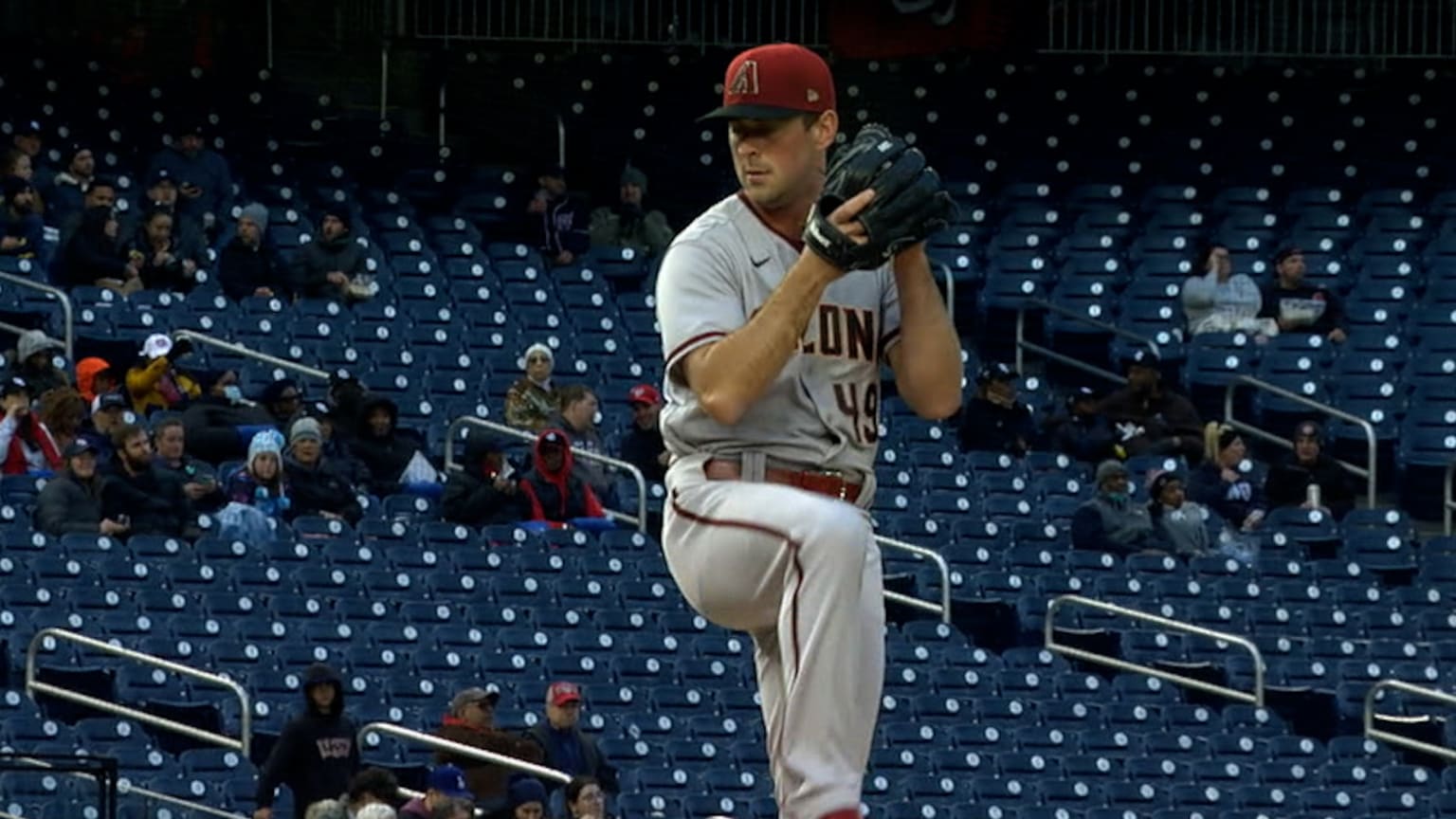 Tyler Gilbert whiffs three Nationals | 04/19/2022 | Arizona Diamondbacks
