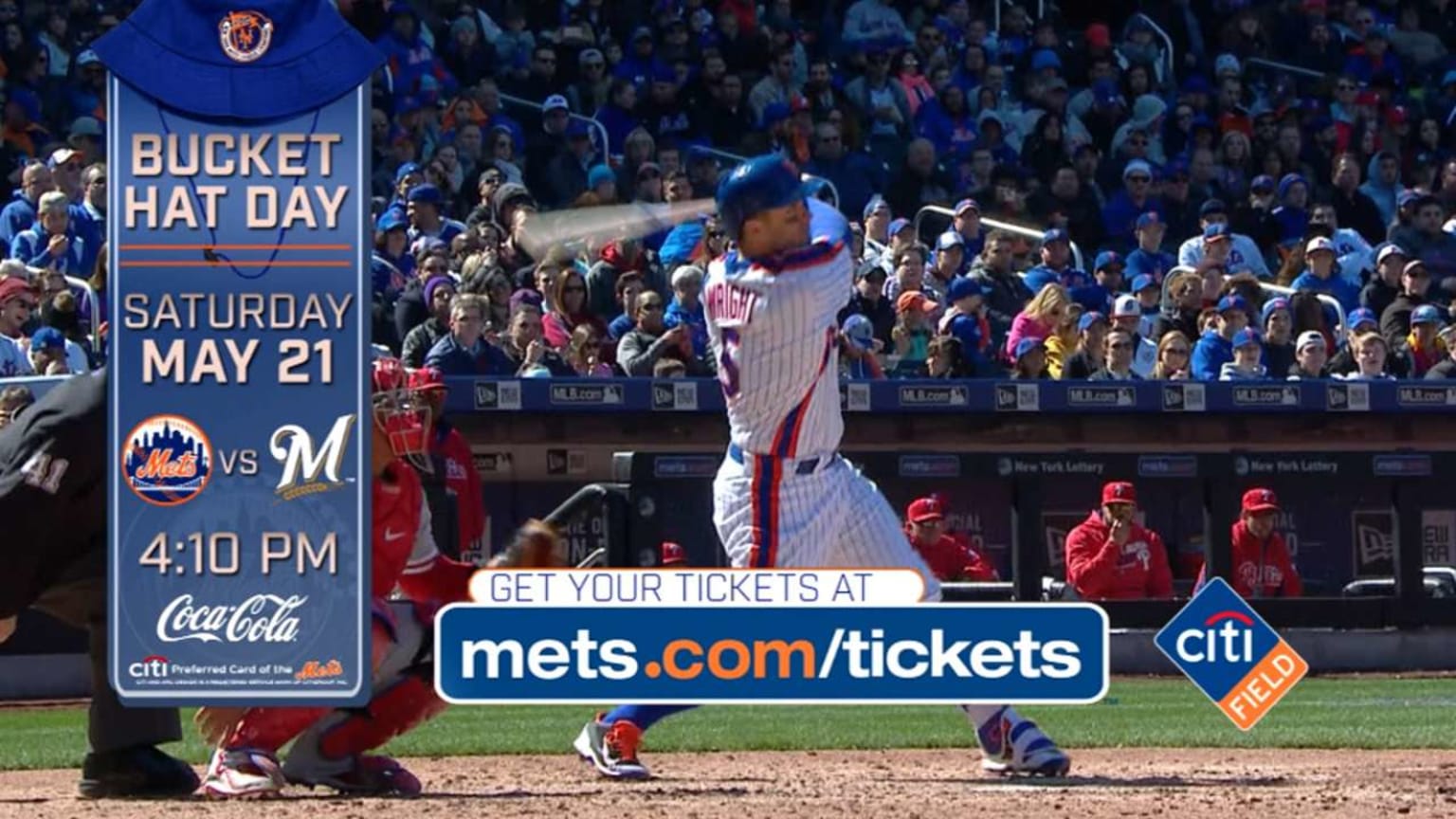 Mets Bucket Hat Day: May 21 at Citi Field | 04/28/2016 | MLB.com