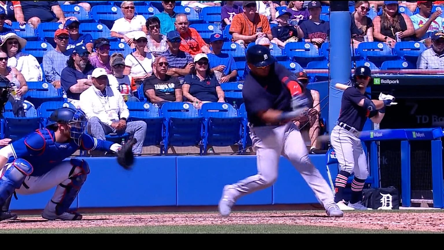 Isaac Paredes lines a three-run home run to left | 03/25/2022 | Tampa ...