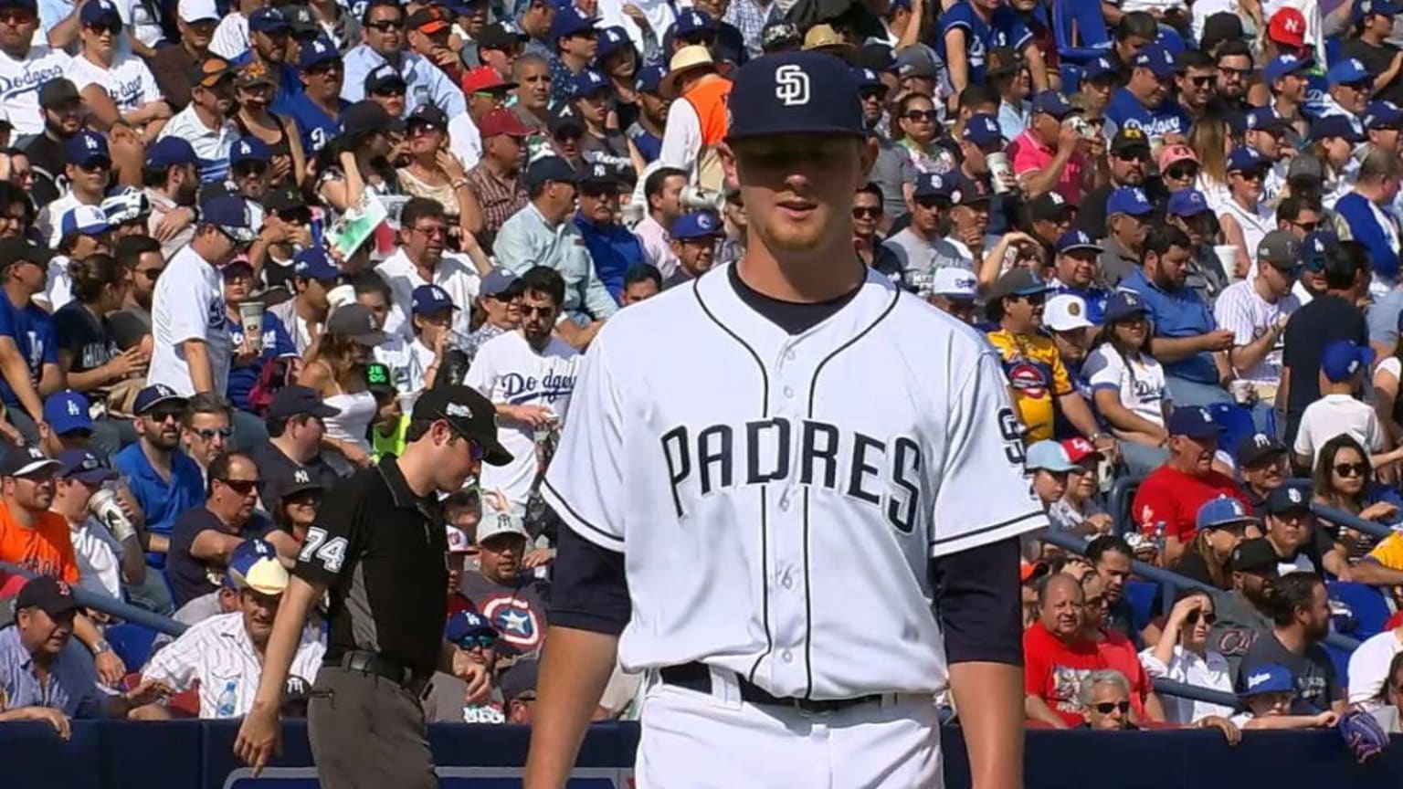 LAD@SD: Lauer holds Dodgers scoreless over 6 frames | 05/06/2018 | San ...