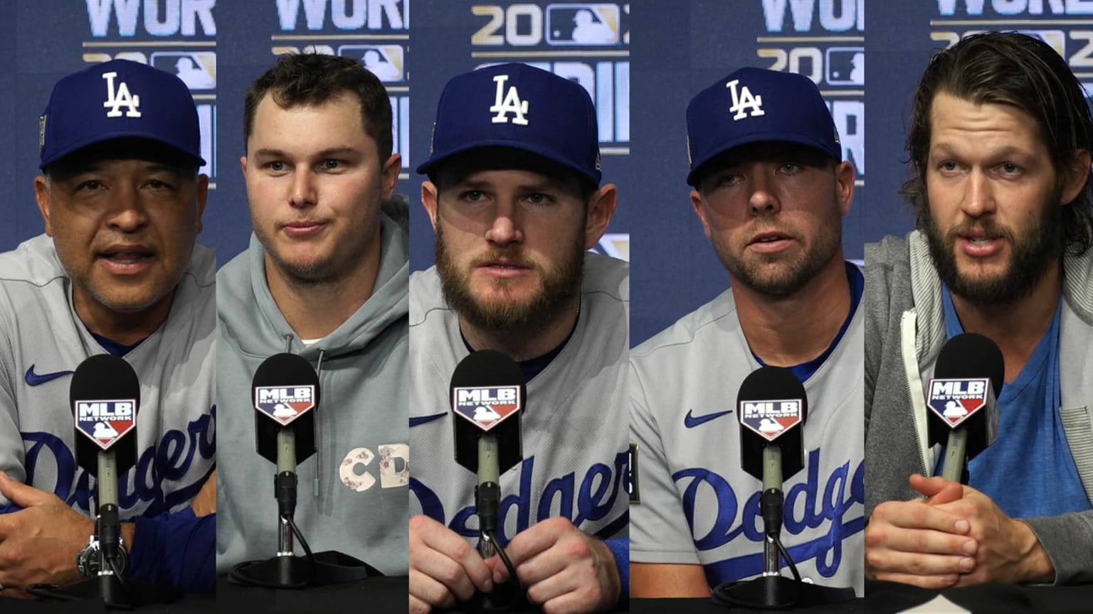 Dodgers discuss crucial Game 5 win in World Series | 10/25/2020 | Los ...