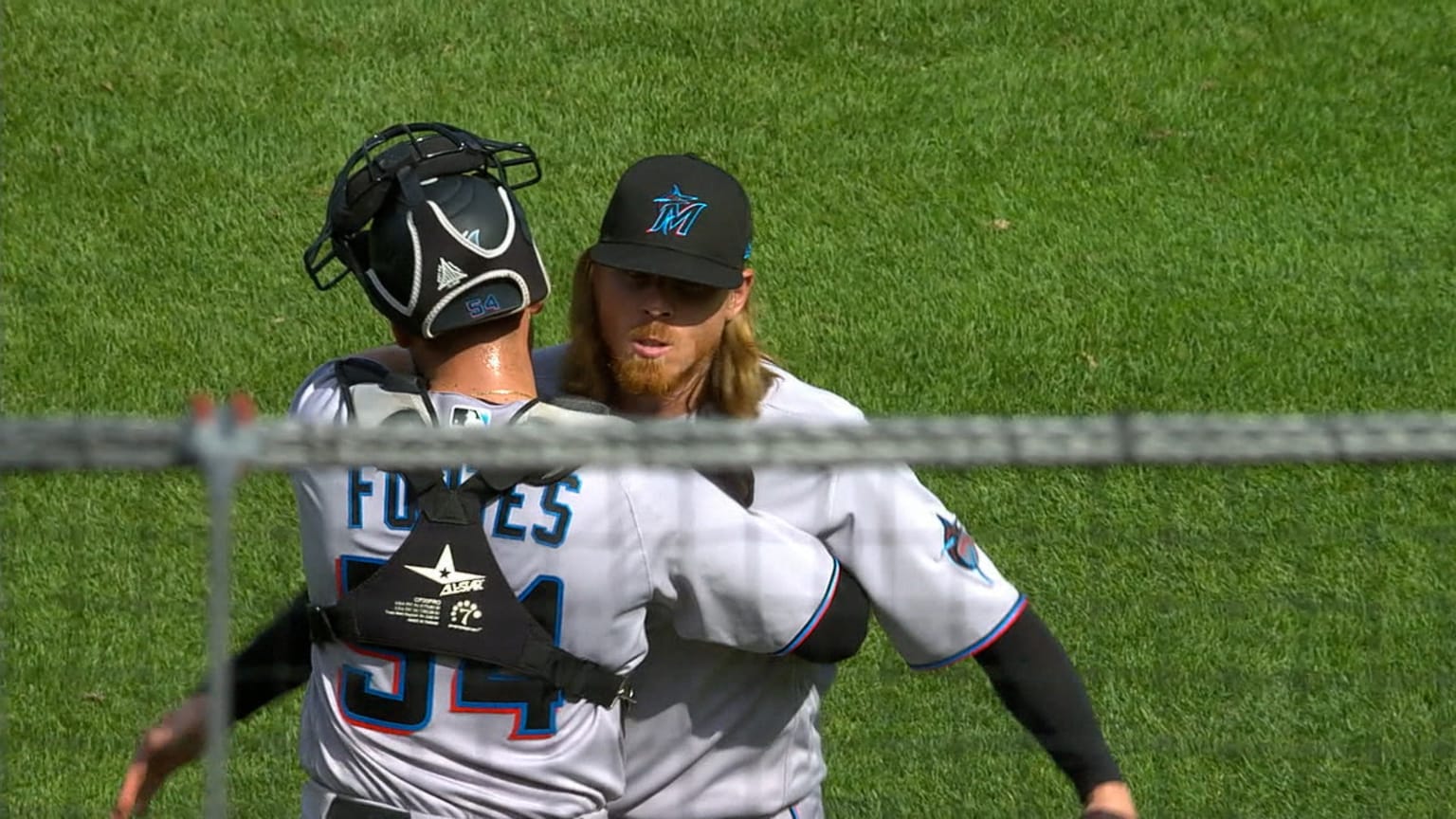 Jeff Brigham K's Greg Allen, earns the save | 07/24/2022 | Miami Marlins