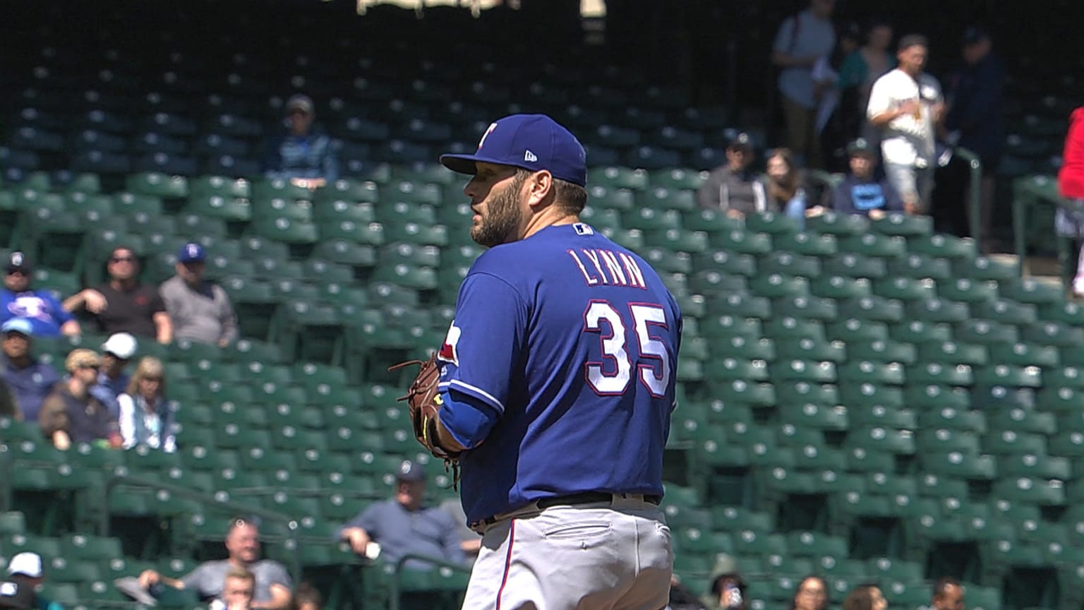 TEX@SEA: Lynn allows 1 run, K's 9 over 7 innings | 04/28/2019 | Texas ...