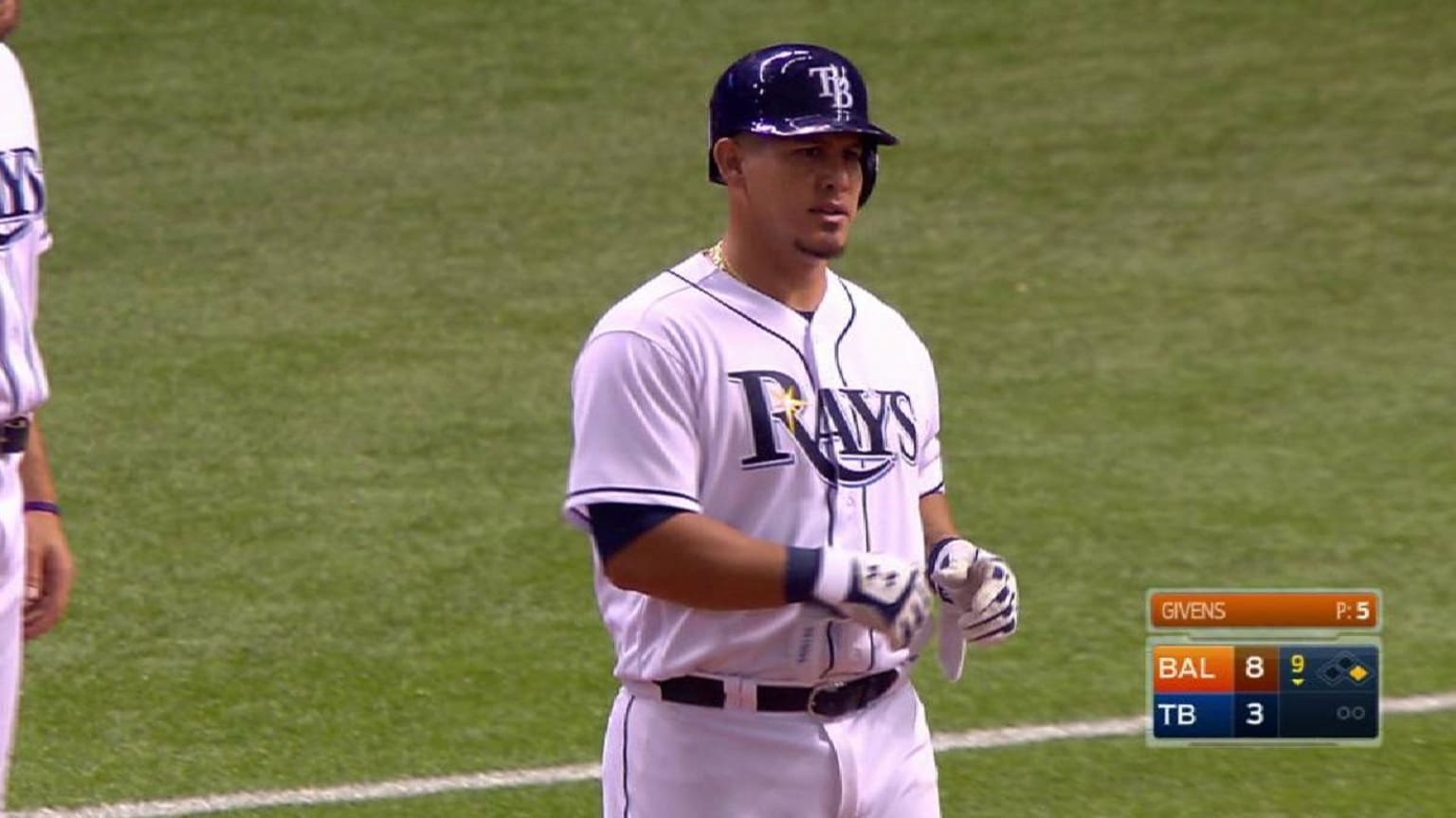 Ramos' first hit for the Rays | 06/24/2017 | MLB.com