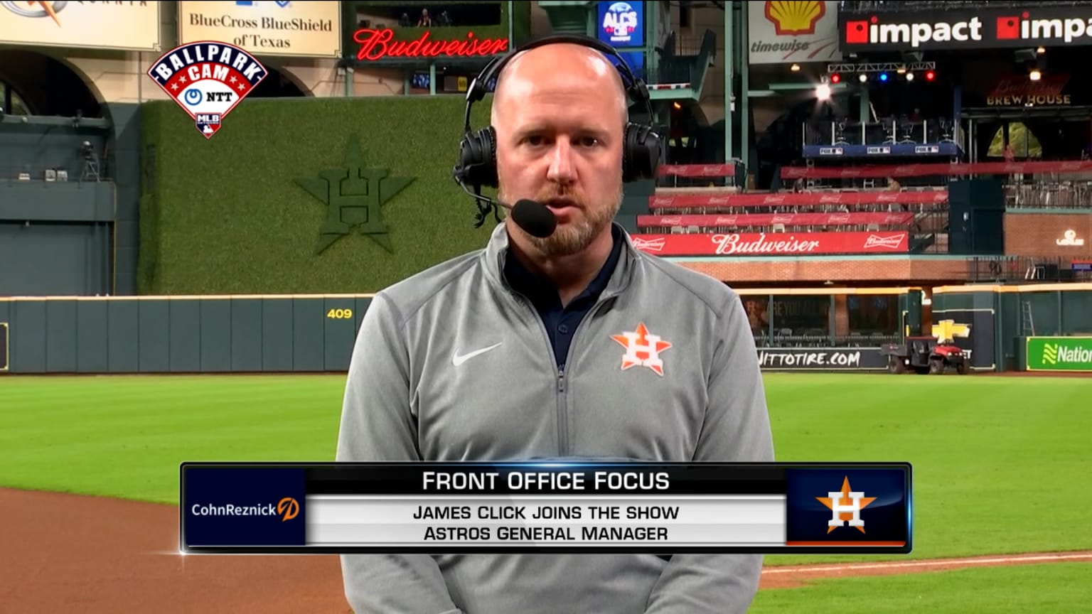 James Click talks Astros' roster moves on The Rundown | 10/14/2021 ...