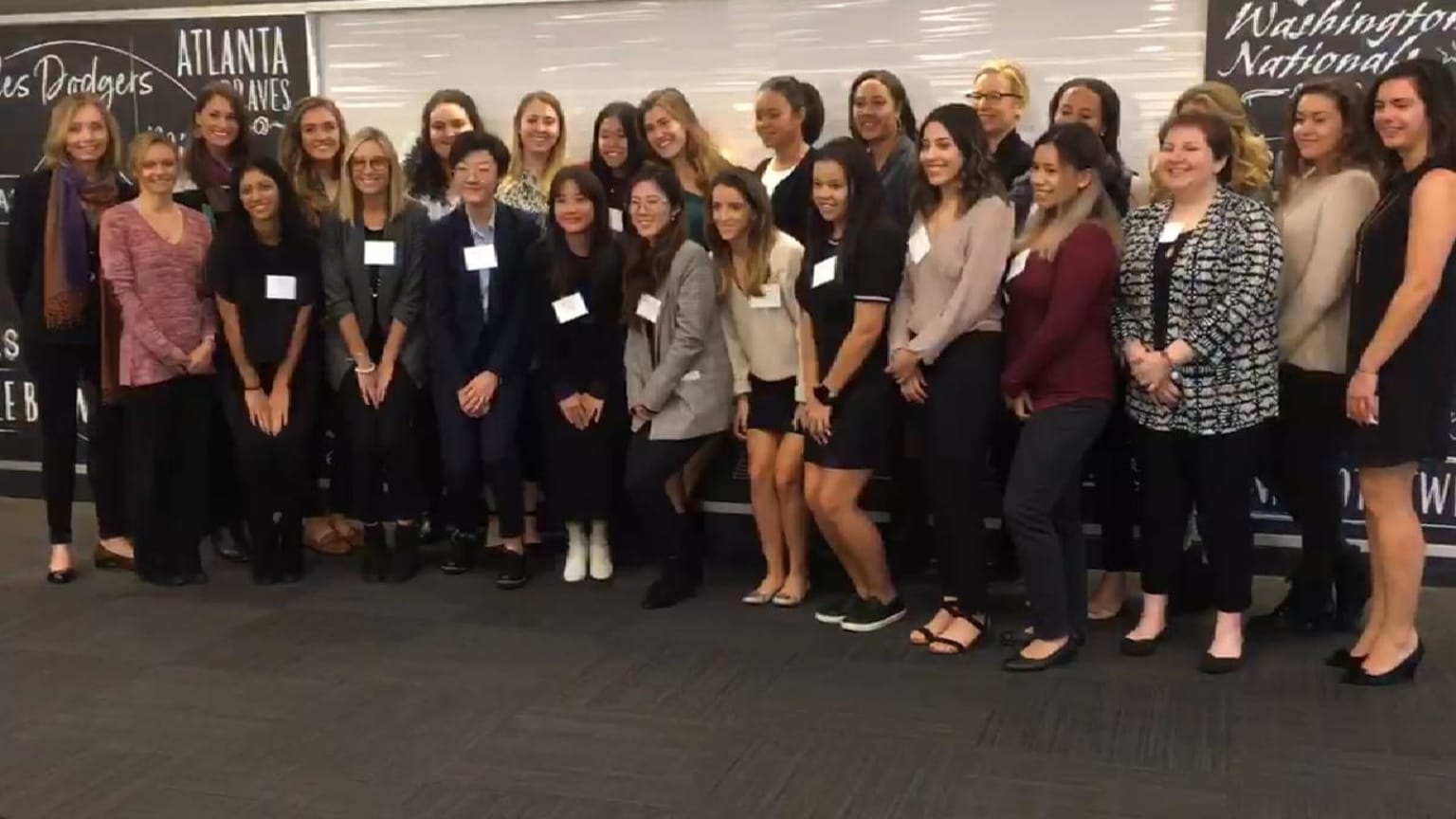 MLB hosts female undergrads | 11/07/2018 | MLB.com