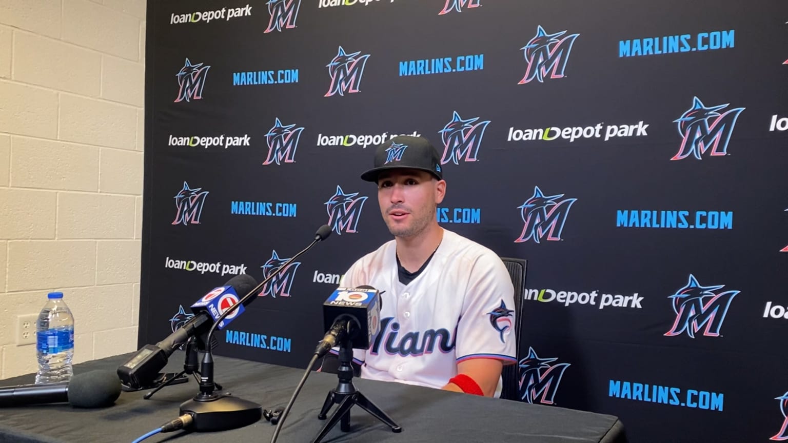 Nick Fortes on hitting walk-off homer vs. the Mets | 06/26/2022 | Miami ...