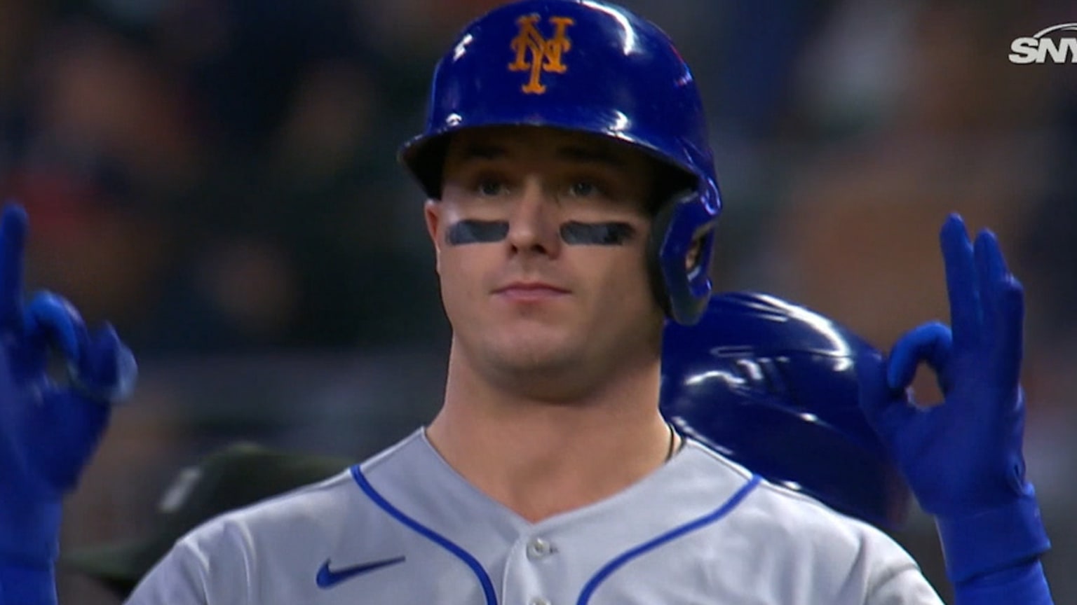 James McCann hooks a RBI single in the 4th | 10/01/2021 | New York Mets