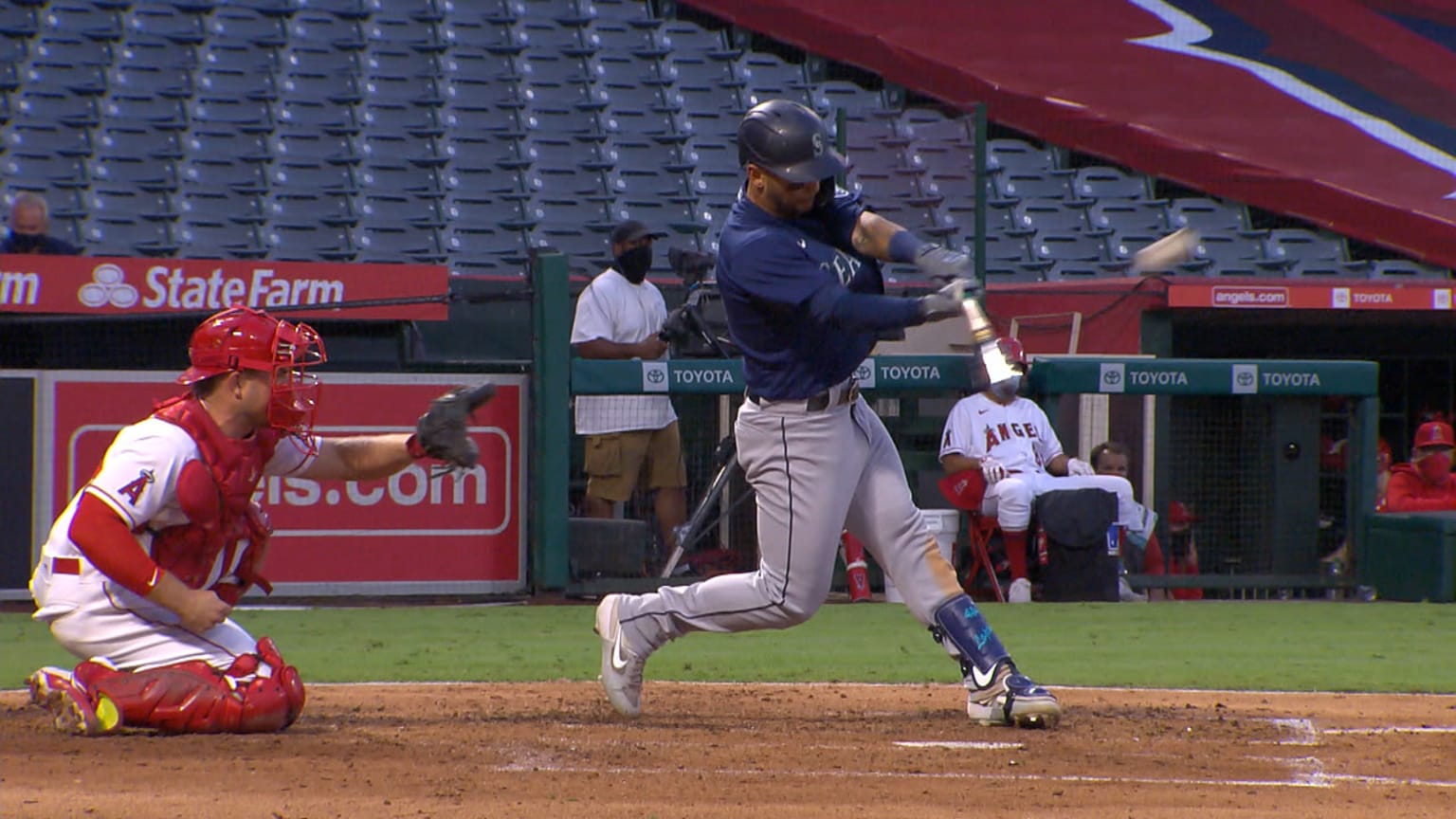 Tim Lopes belts solo homer to right field | 07/28/2020 | Seattle Mariners