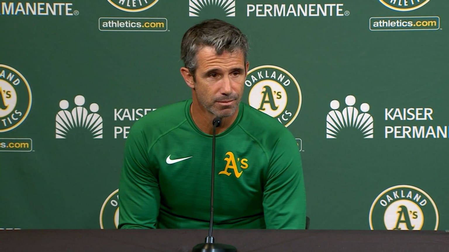 Brad Ausmus on Zach Logue's start in loss | 05/28/2022 | Athletics