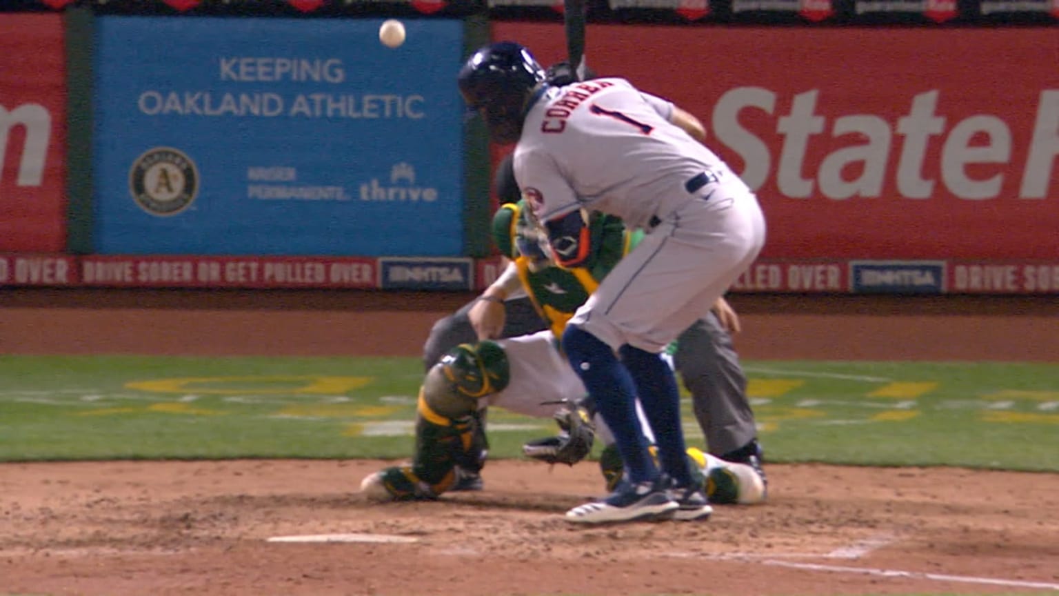 Carlos Correa knocks in a run after hit by pitch | 09/08/2020 | Kansas ...