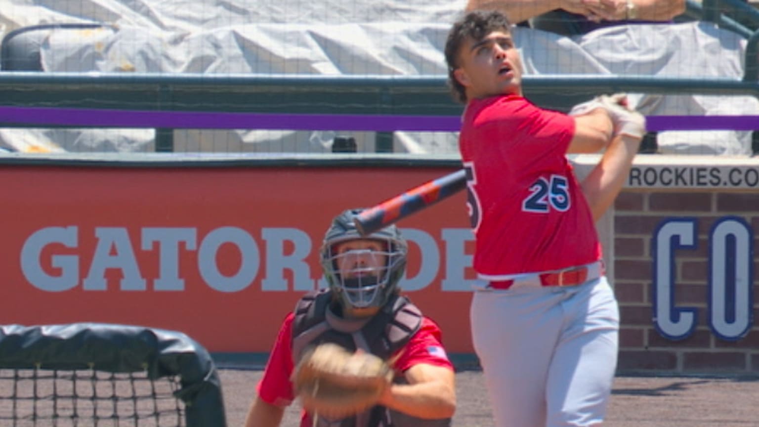 Check out Sal Stewart's home runs from the HS Derby | 10/07/2021 ...