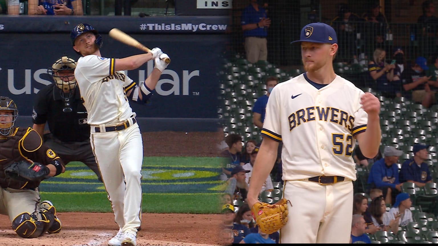 Eric Lauer belts first home run, strikes out six | 05/26/2021 ...