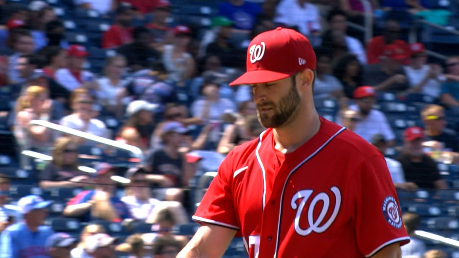 Cory Abbott strikes out five over six innings | 08/17/2022 | Washington ...