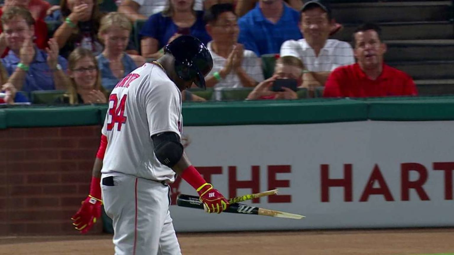 Papi breaks bat over leg | 06/25/2016 | MLB.com