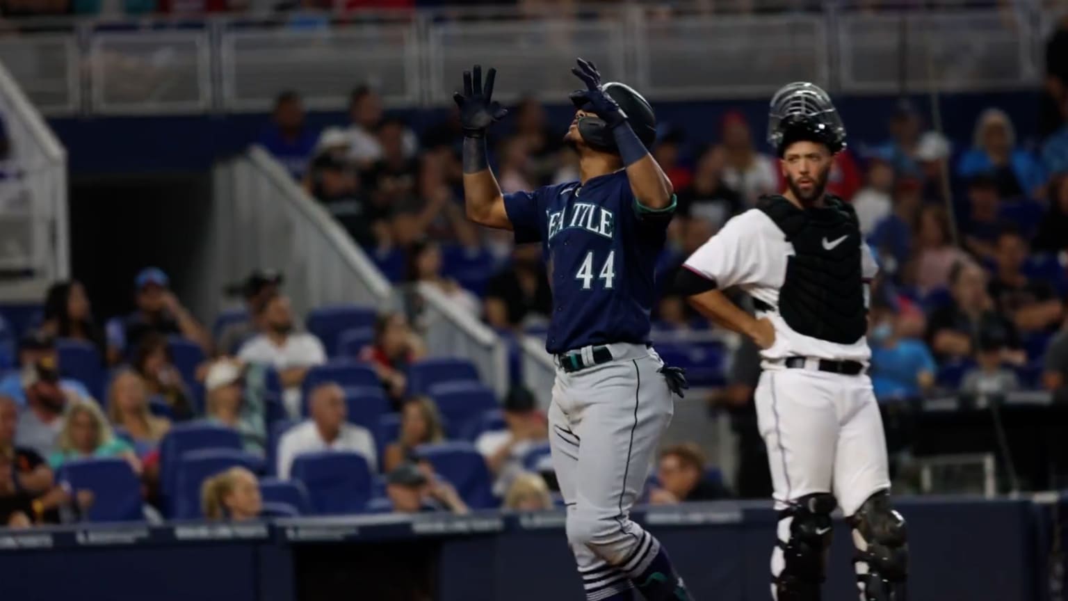 Watch Julio Rodríguez's first career HR | Creator Cut | 05/01/2022 ...