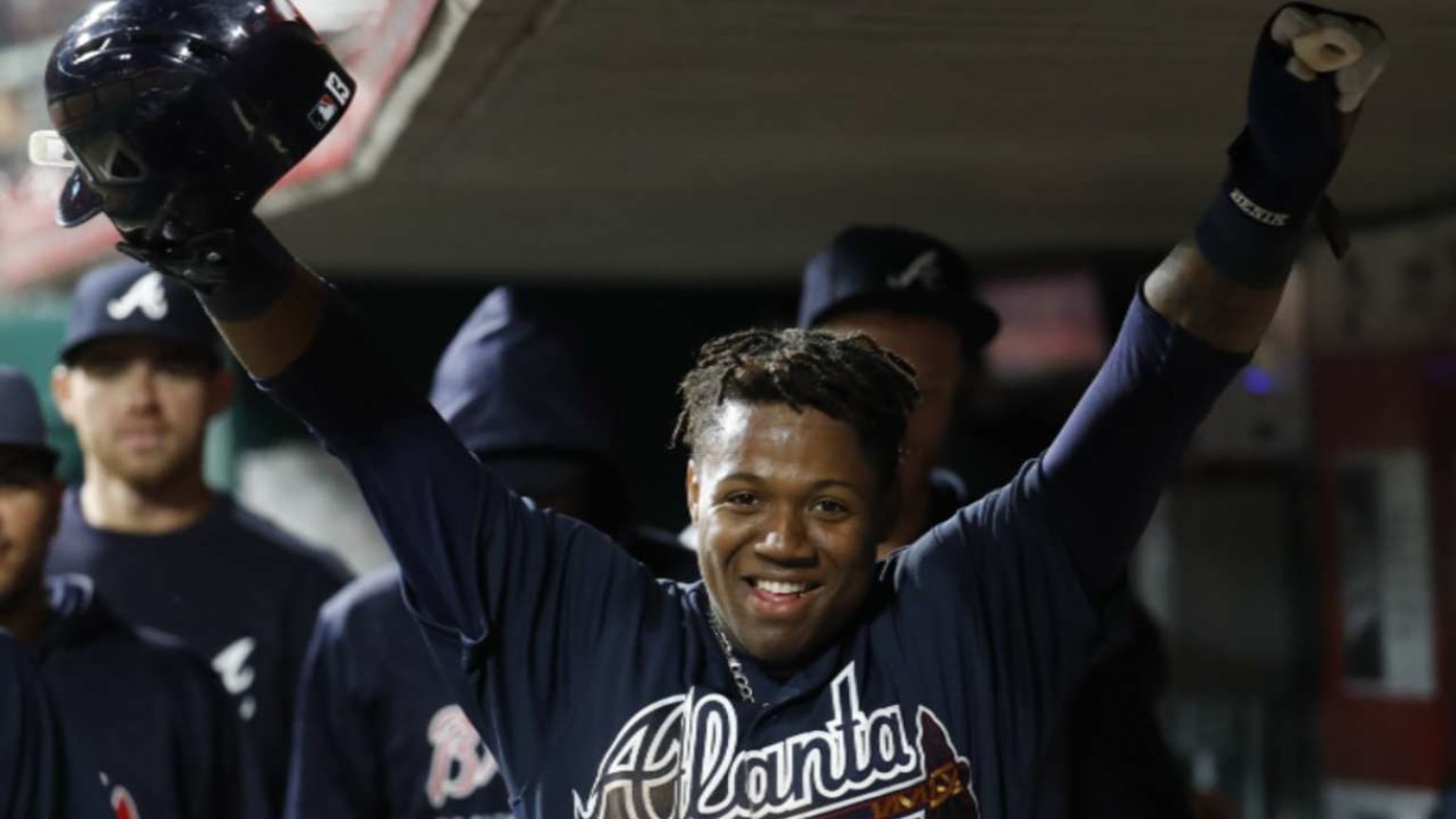 ATL@CIN: Acuna lives up to hype in big league debut | 04/25/2018 ...