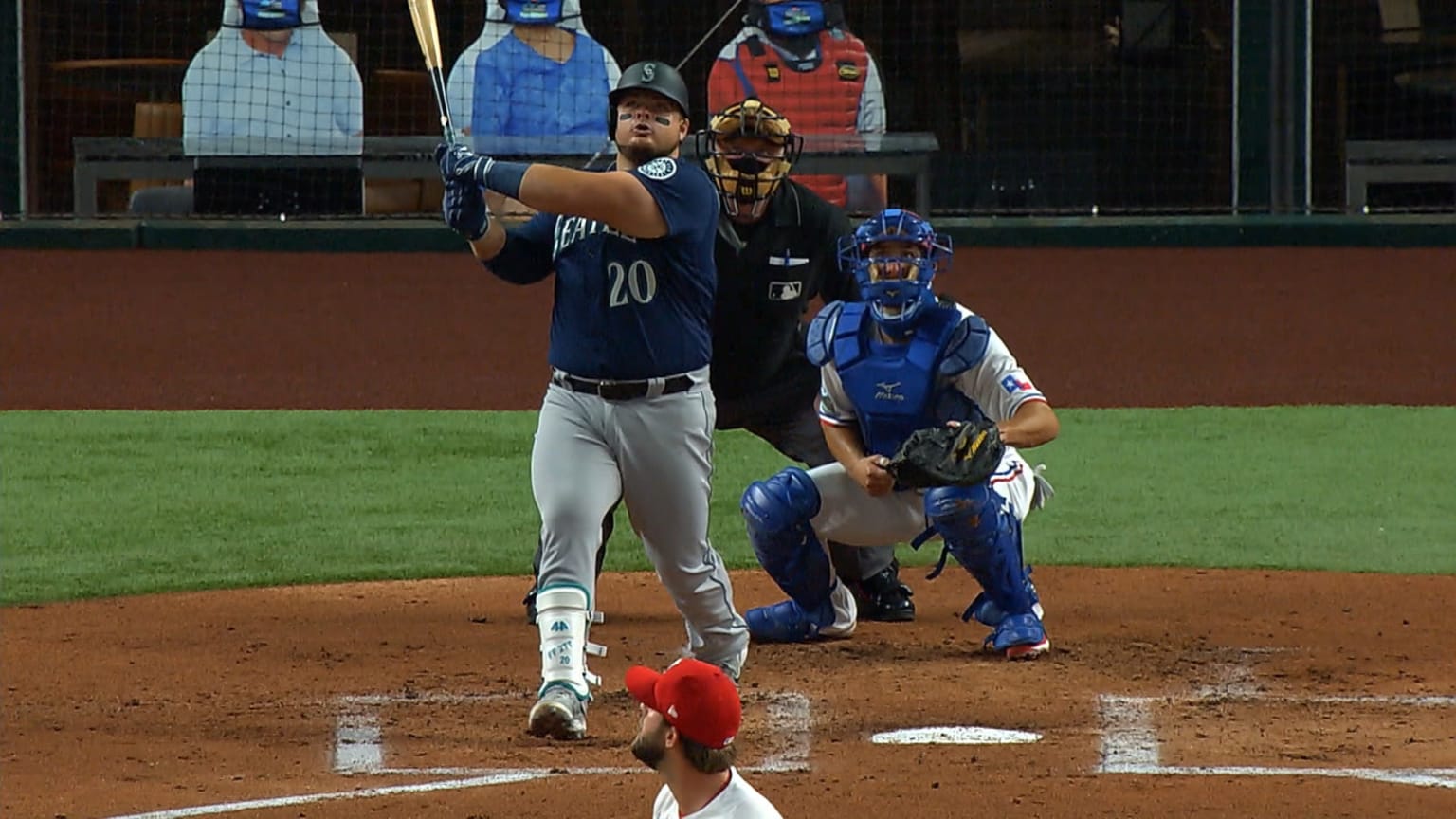 Daniel Vogelbach's two-run HR | 08/12/2020 | Seattle Mariners