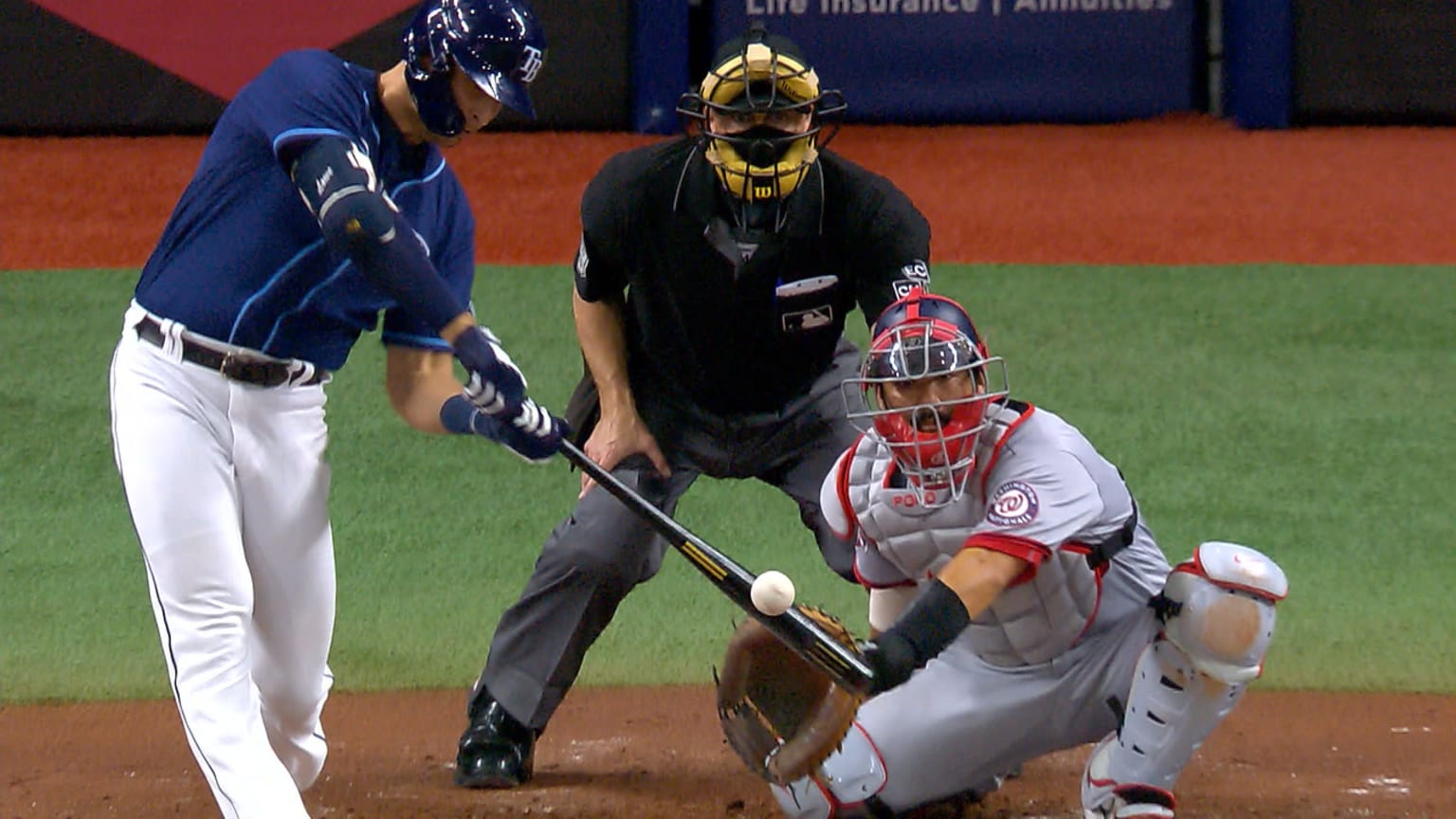 Nate Lowe goes deep to start up the scoring | 09/15/2020 | Tampa Bay Rays