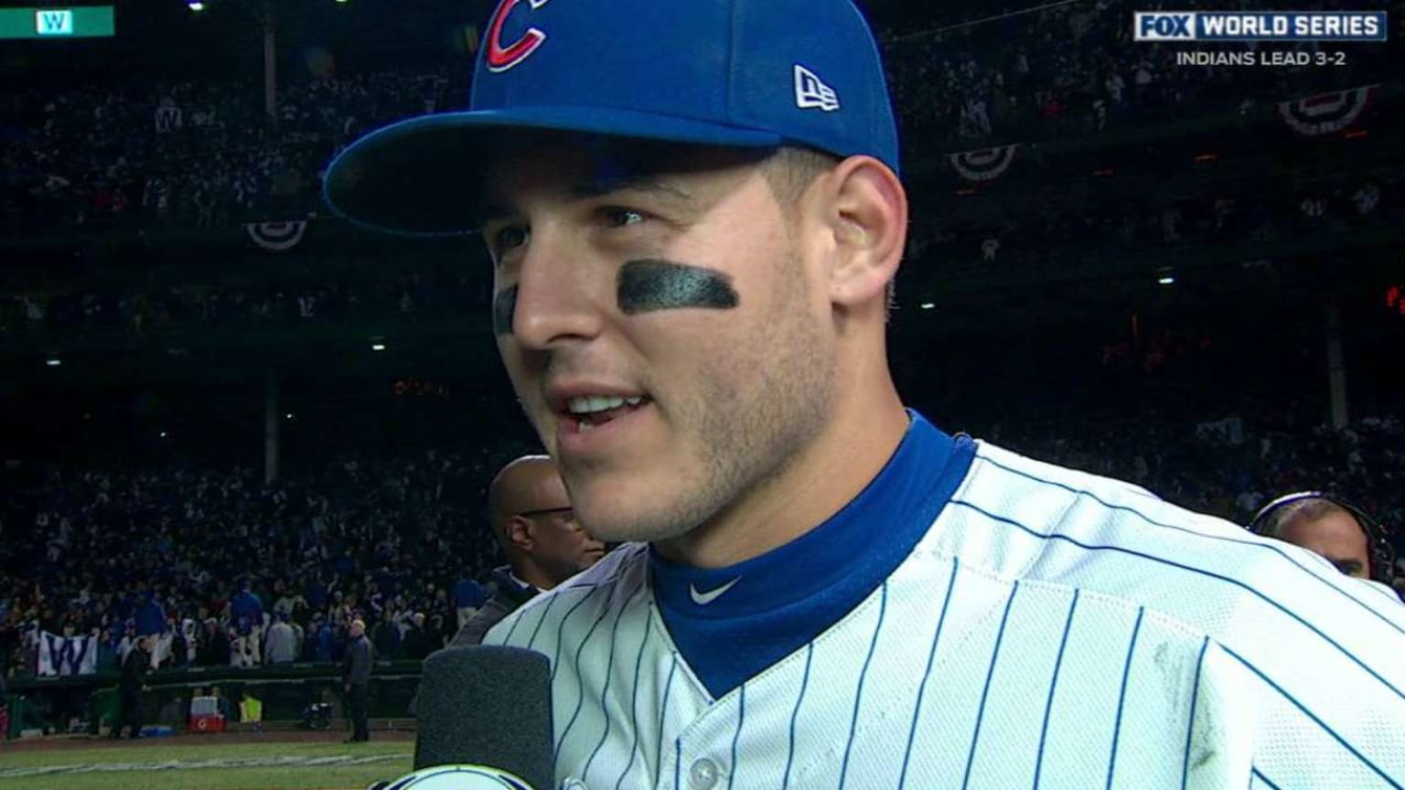 WS2016 Gm5: Rizzo on Game 5 win, Ross | 10/30/2016 | MLB.com