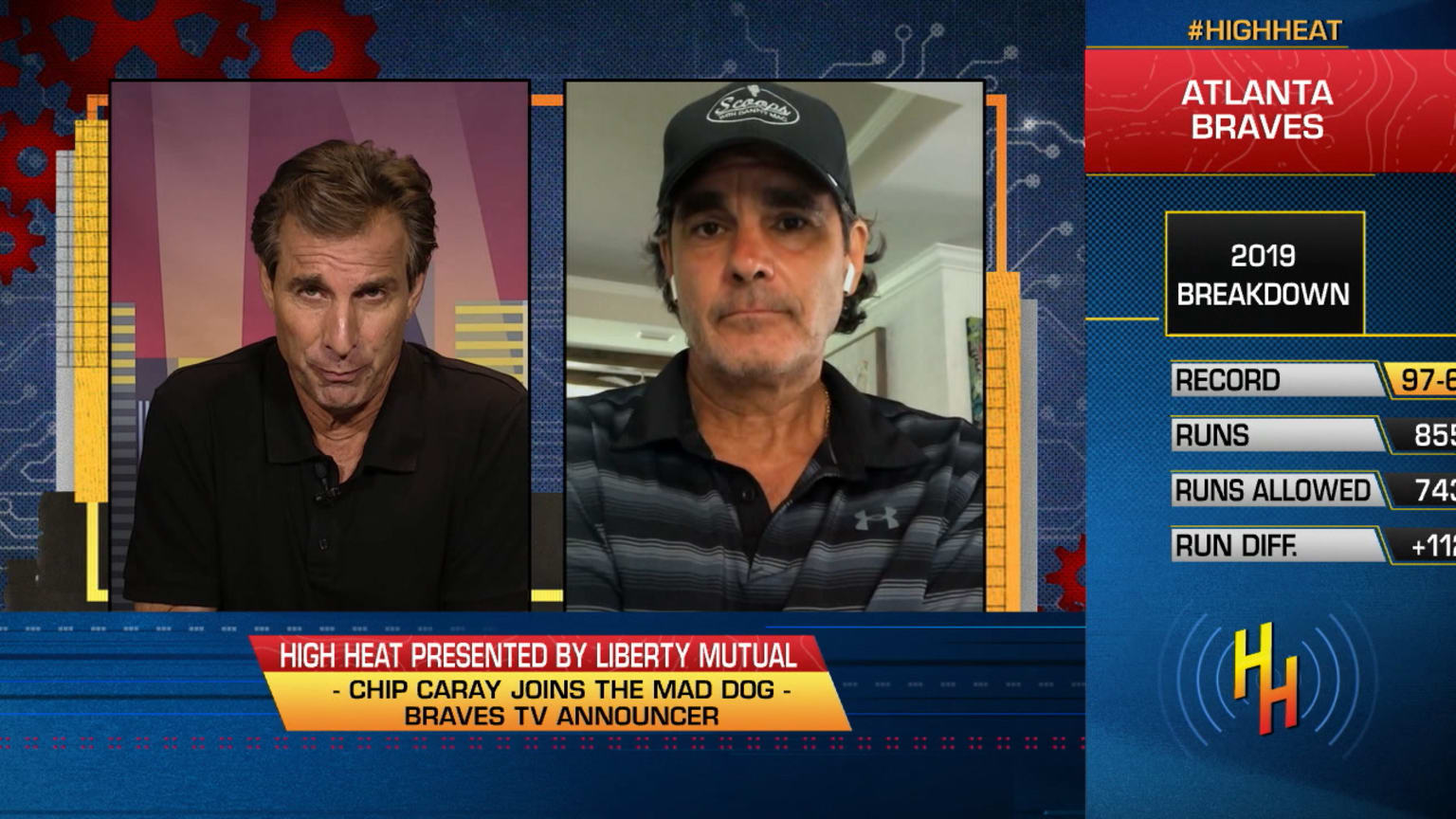 Chip Caray talks Braves, Puig | 07/15/2020 | Atlanta Braves