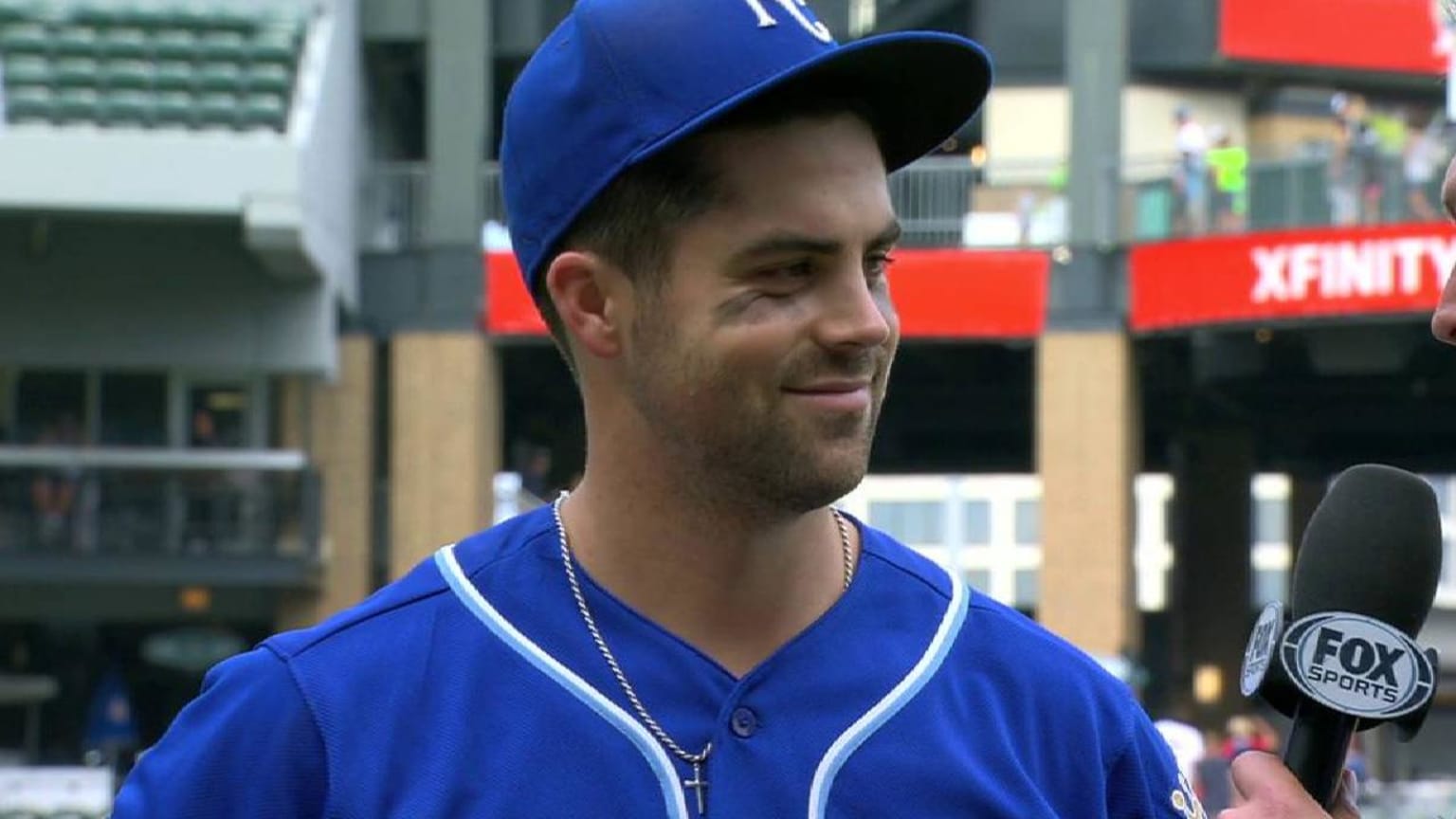 KC@CWS: Merrifield discusses his day at the dish | 08/13/2017 | Kansas ...