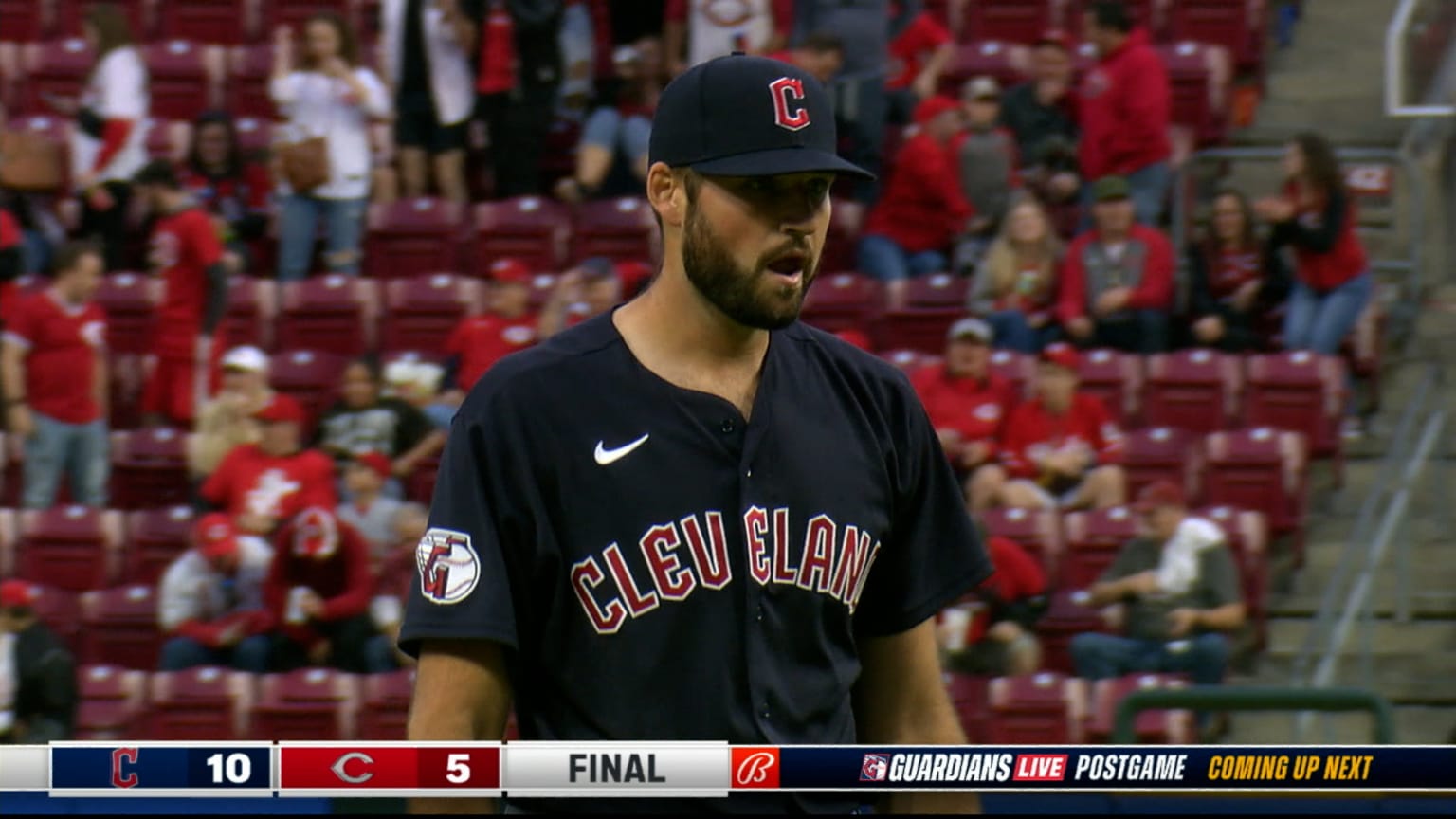 Sam Hentges seals the win in the 9th inning | 04/12/2022 | Cleveland ...