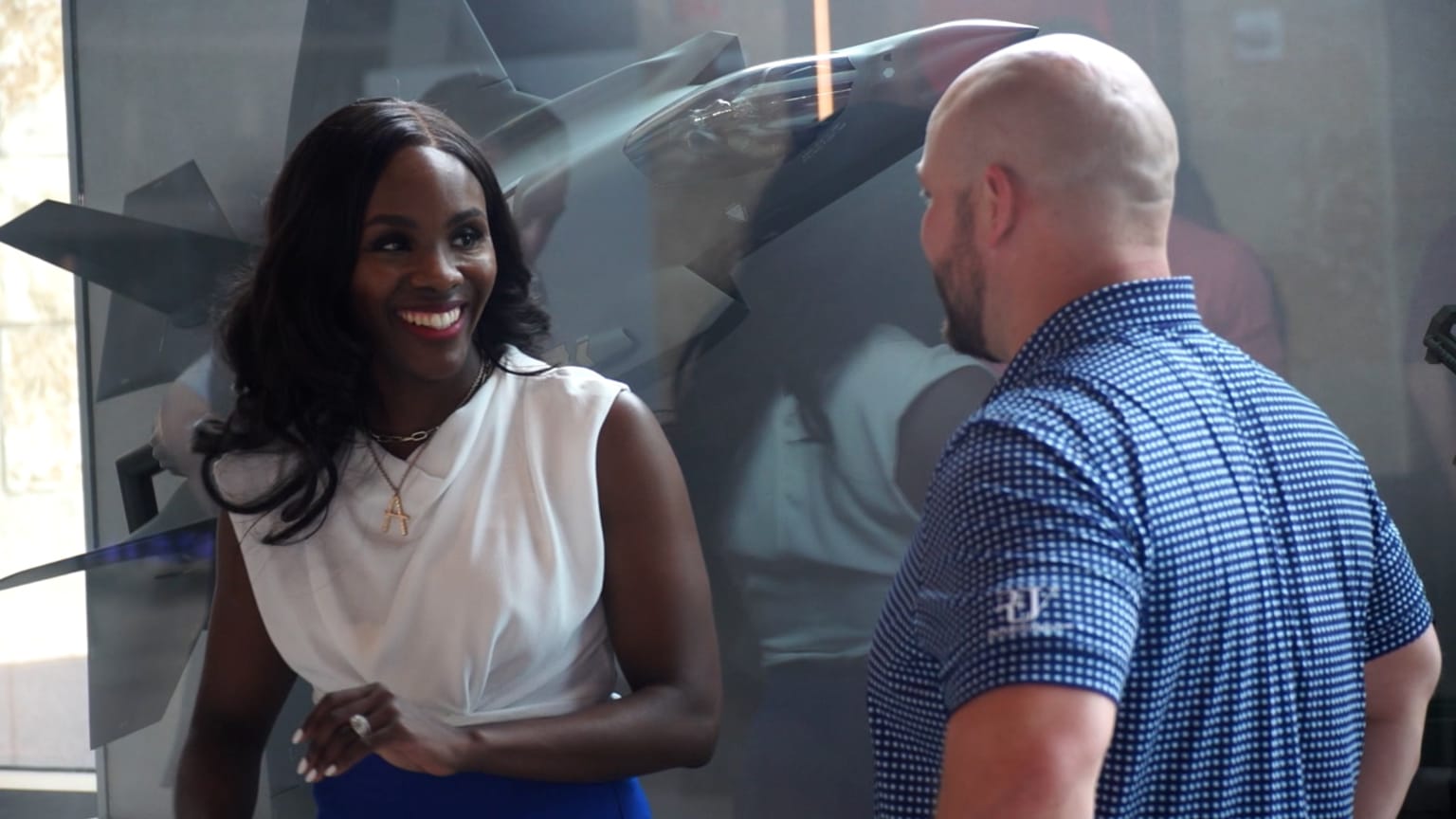 Lockheed Martin employees visit Globe Life Field | 08/10/2022 | Texas ...