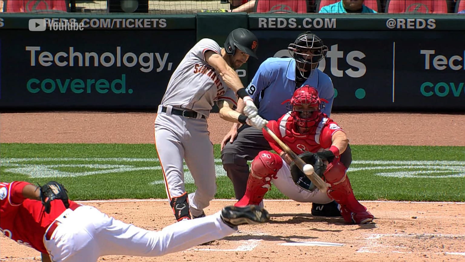 Steven Duggar hits a grand slam to center field | 05/20/2021 | MLB.com
