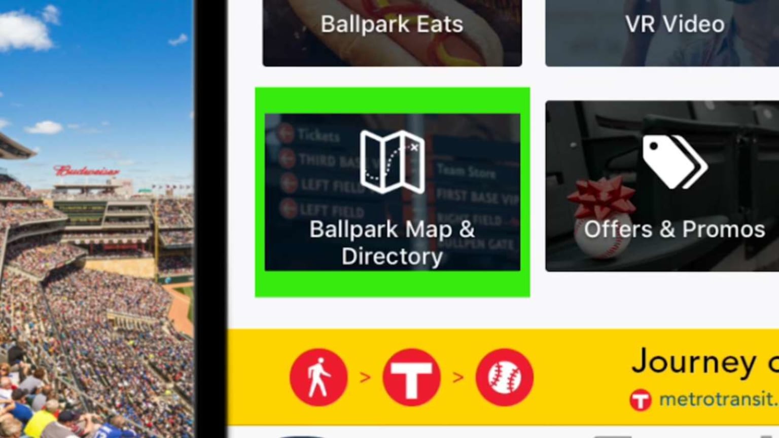 The MLB Ballpark App is one click away on your device | 05/31/2017 ...