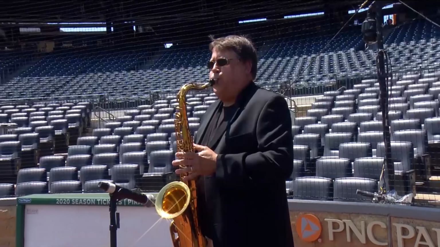 8/9/20: Tim Pollock performs anthem at PNC Park | 08/09/2020 ...