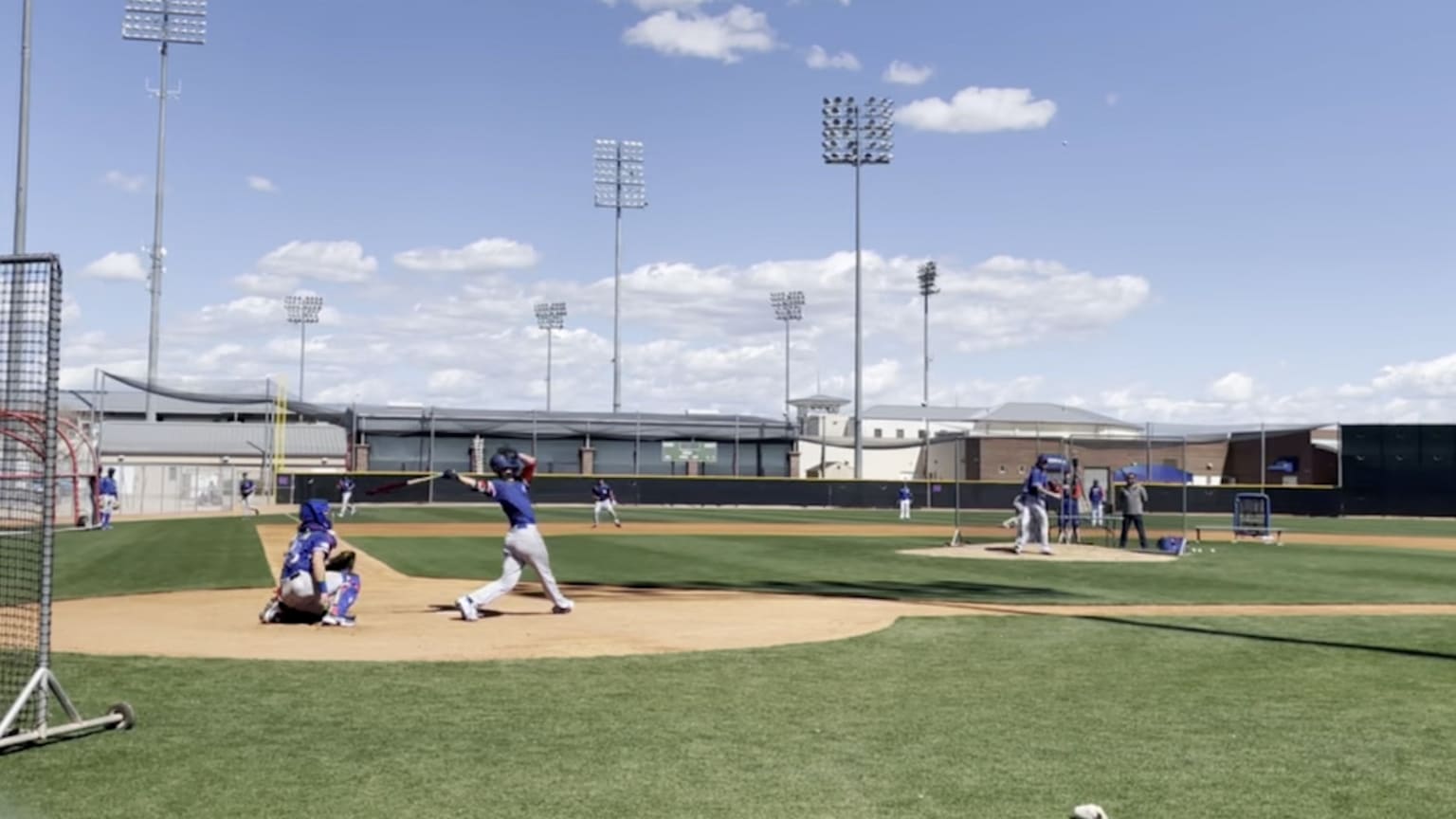 Rangers prospect Evan Carter takes batting practice | 03/09/2022 ...