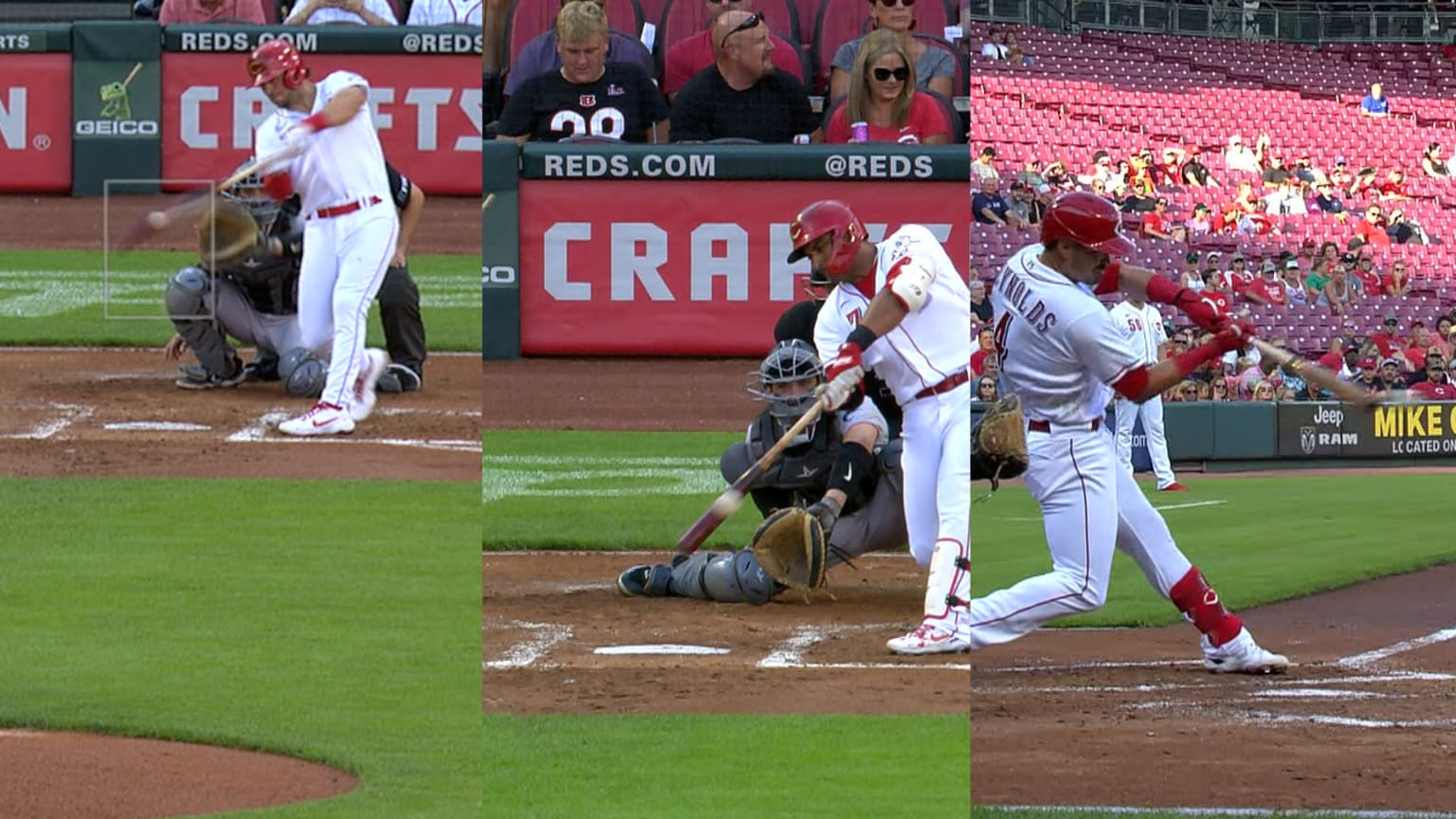 Los Rojos anotan 4 carreras en la 1ra entrada | 27/07/2022 | Los Reds ...