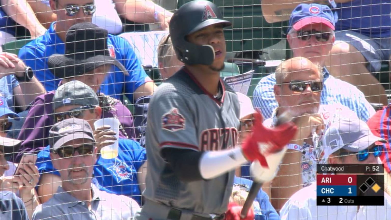 ARI@CHC: Lamb leaves with left shoulder injury | 07/26/2018 | Arizona ...