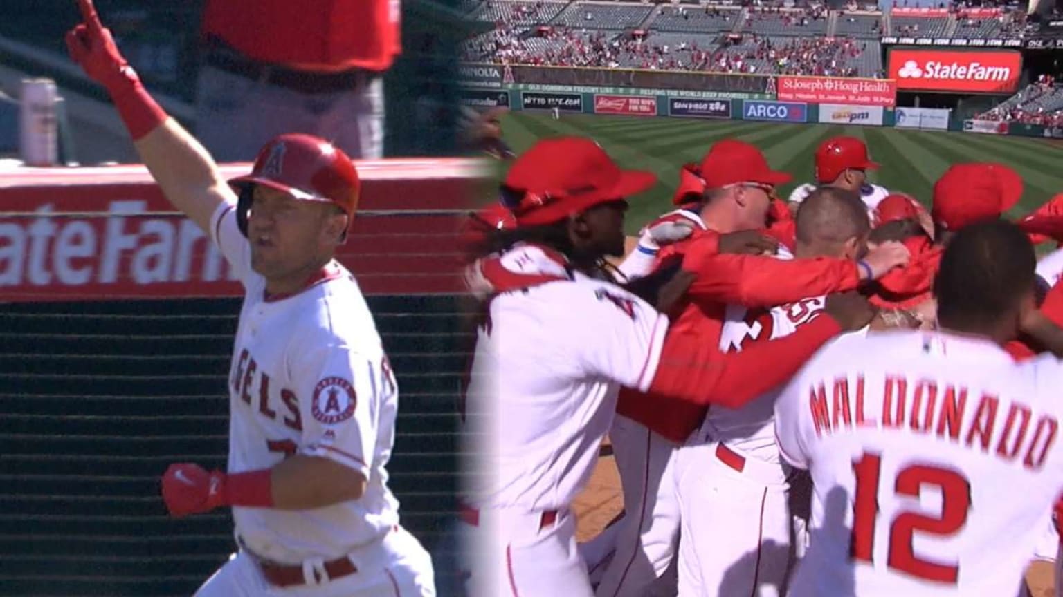 Angels' unbelievable comeback | 04/09/2017 | Los Angeles Angels