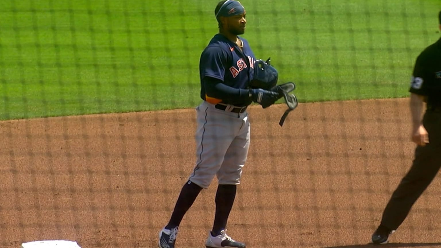Corey Julks drives in a run with a double | 03/18/2022 | Houston Astros