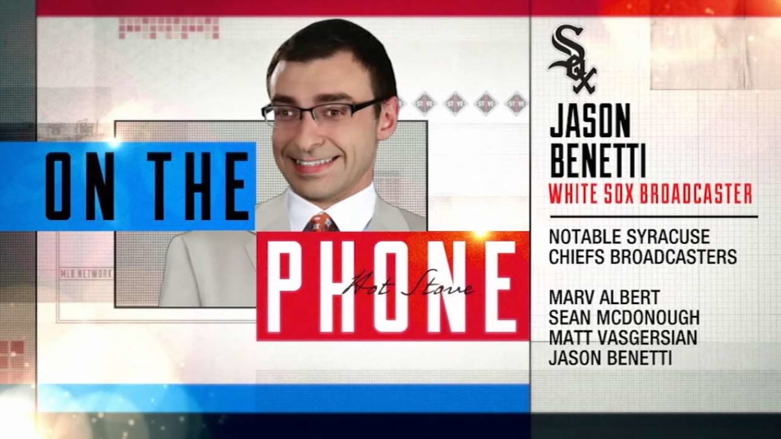 Jason Benetti joins Hot Stove | 01/18/2016 | MLB.com