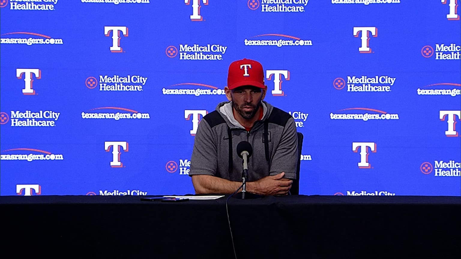 Chris Woodward discusses Rangers 6-5 loss to Mariners | 07/14/2022 ...