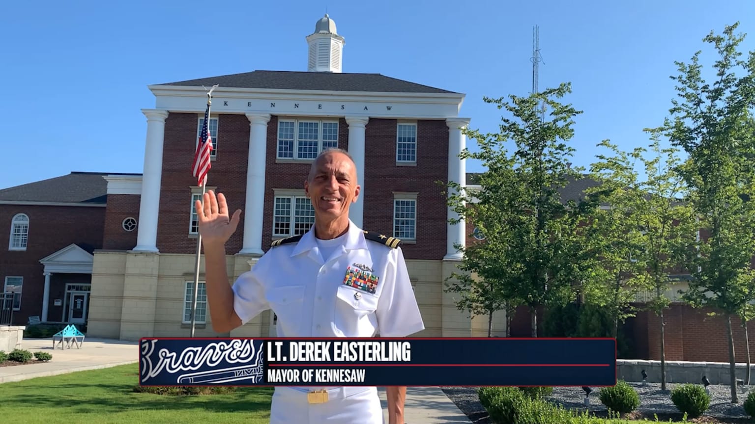 Ford Hometown Hero Lt. Derek Easterling | 07/31/2020 | MLB.com