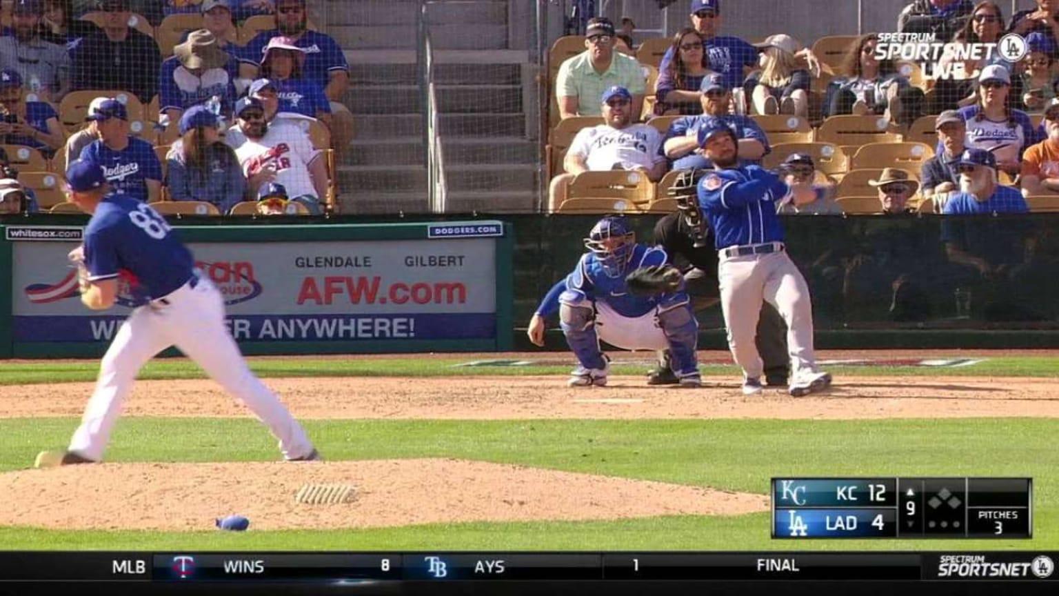 KC@LAD: Dini goes back to back with Schwindel in 9th | 03/15/2018 ...